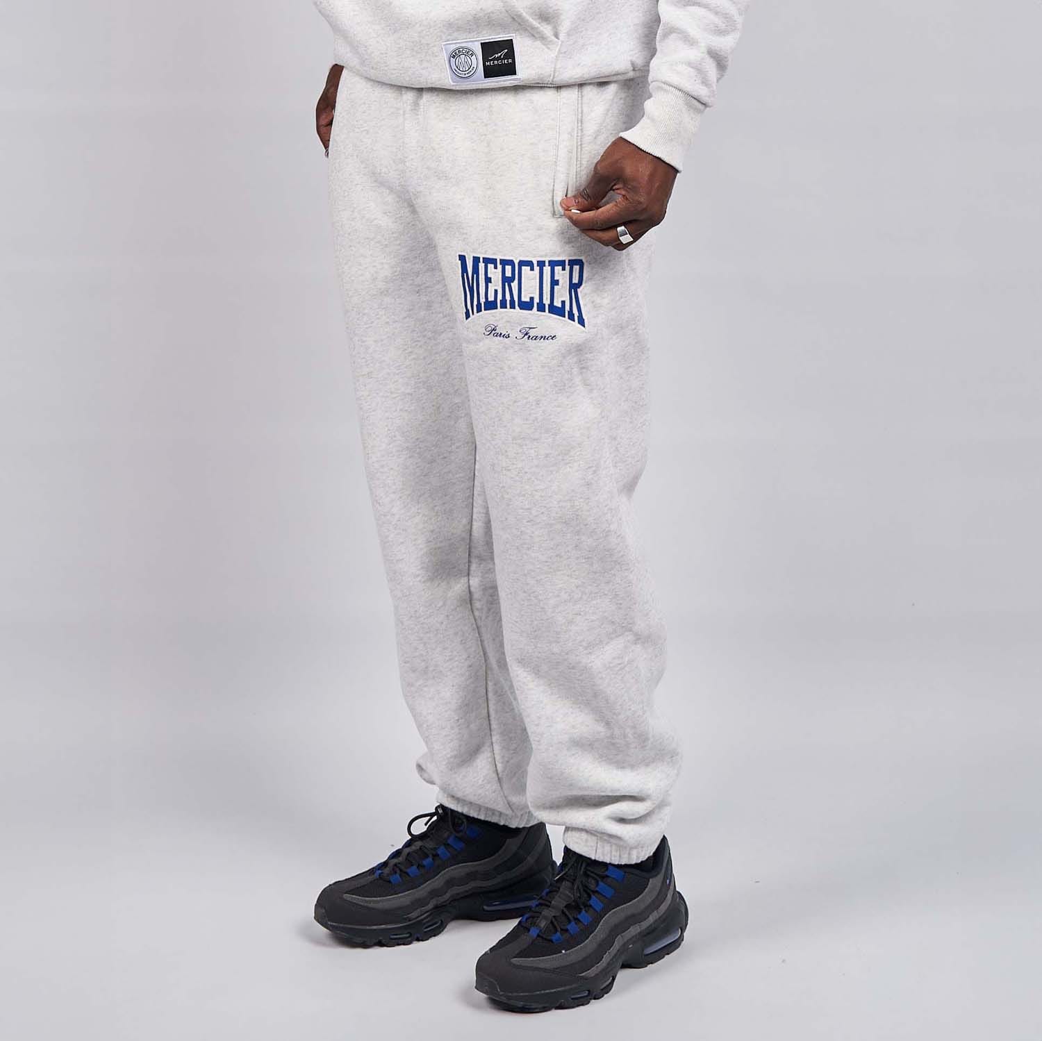 Men's Mercier Kansas Relaxed Joggers in Grey Marl