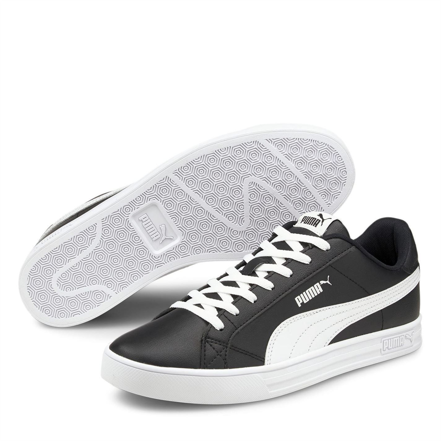 Puma Mens Smash Vulc 3 Låg Träningsskor