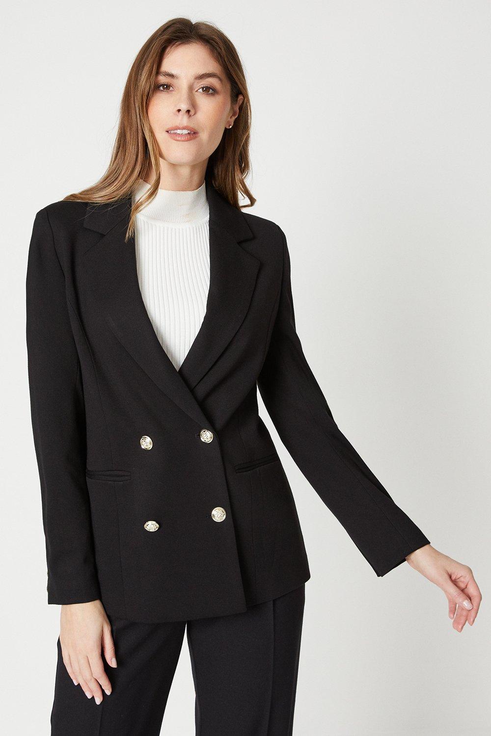 Premium Ponte Military Blazer