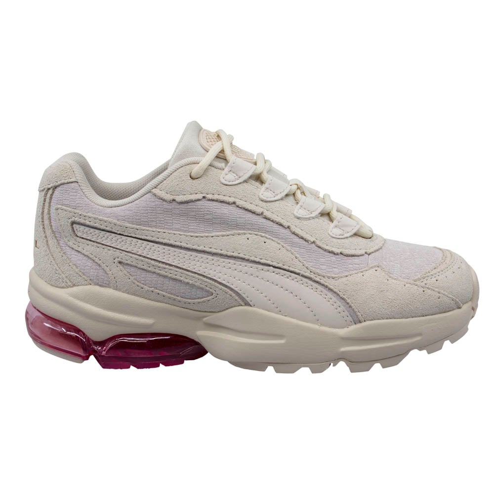 Puma CELL Stellar Tonal Leather Low Lace Up Chunky Trainers - Womens