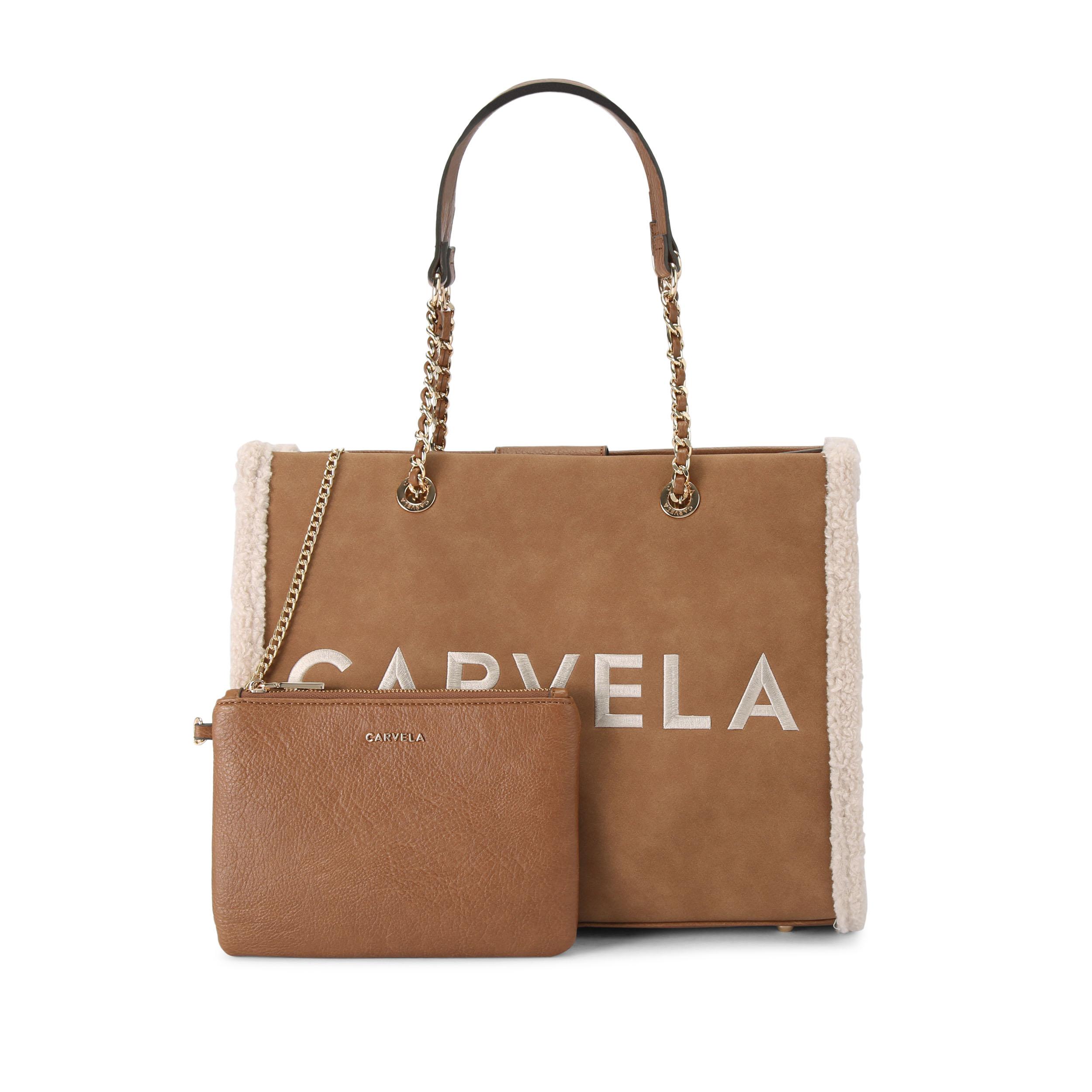 Carvela Frame Fur Tote Bag