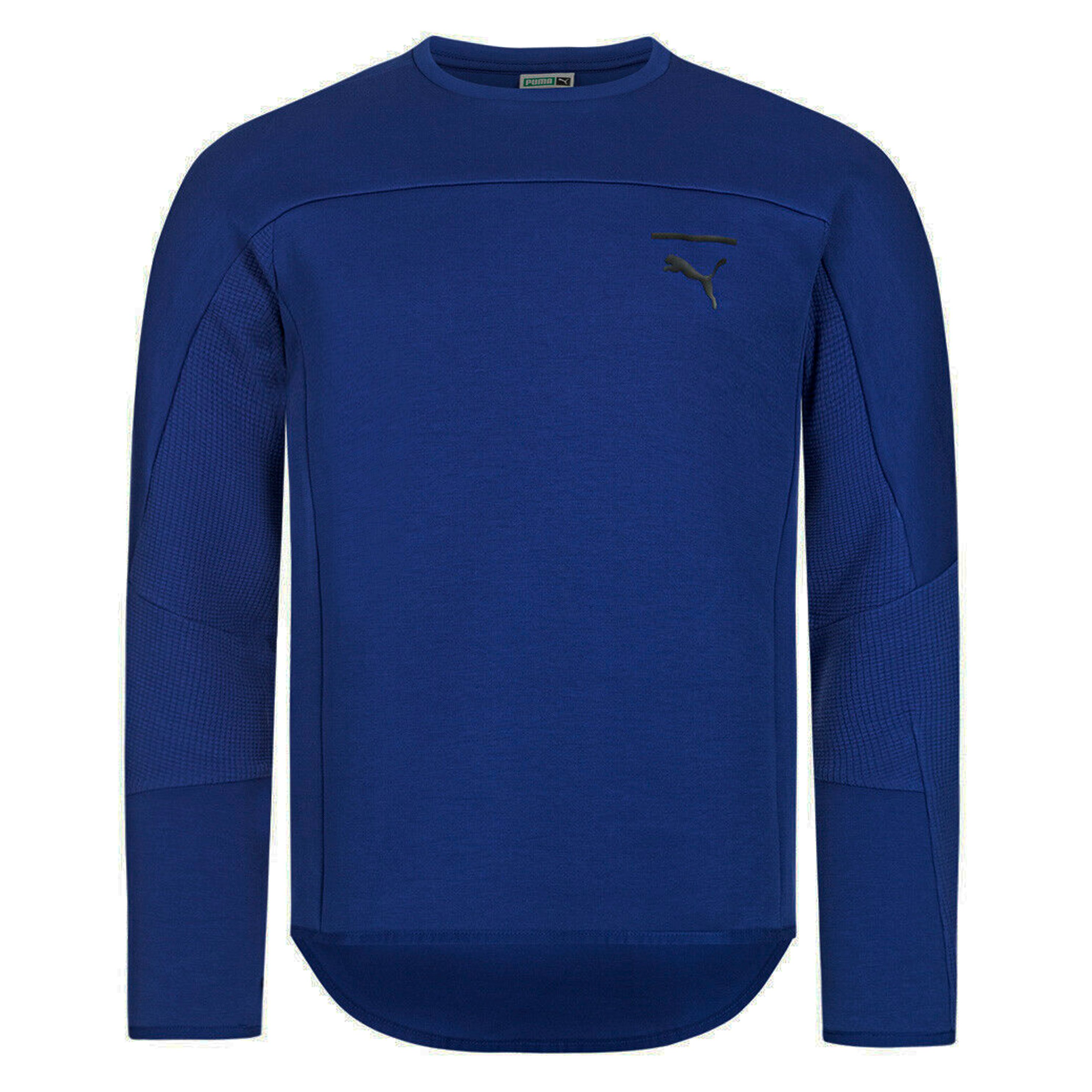 Puma Mens Pace Sweatshirt Casual Crew Jumper Blue 577658 27
