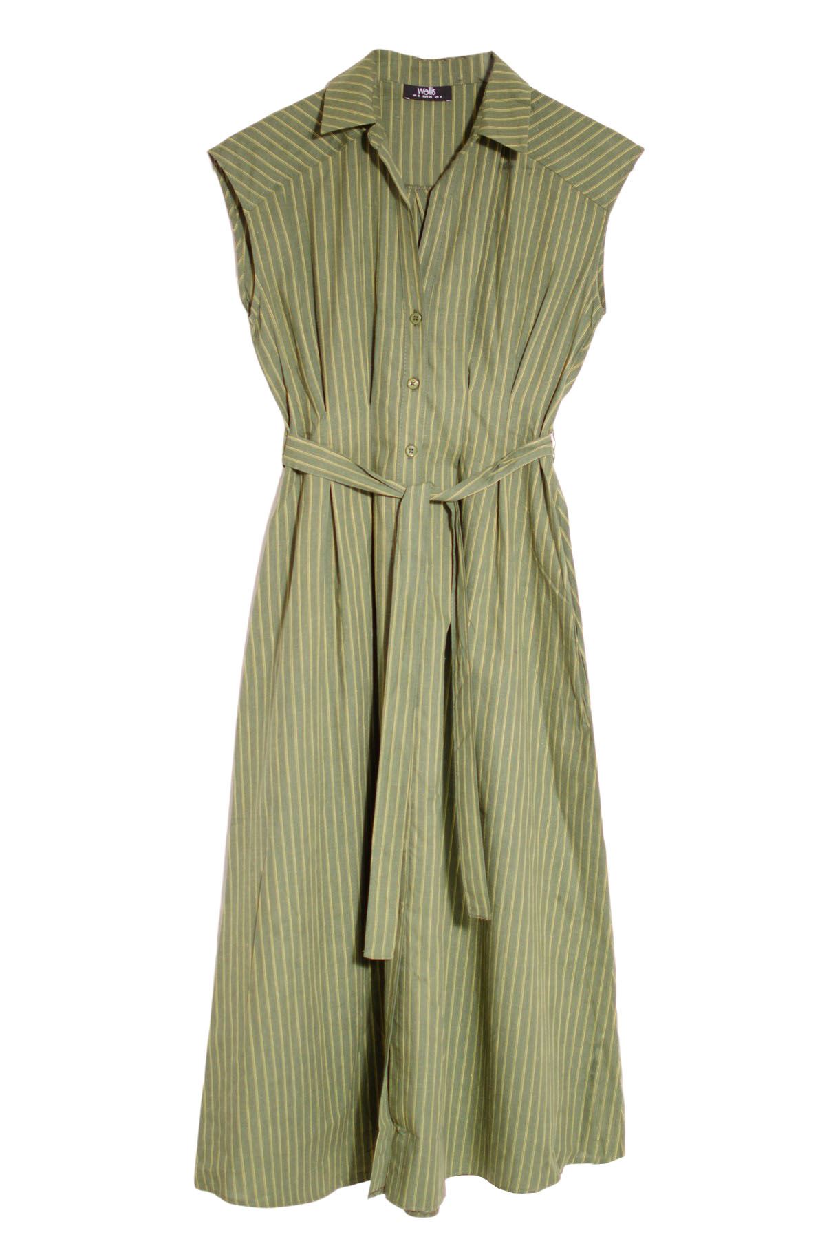 Sleeveless Button Down Dress