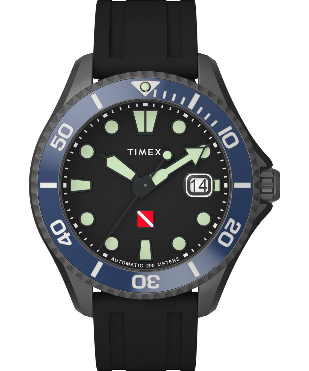 Timex Deep Water Tiburon Automatic Men's Black Watch TW2W21100