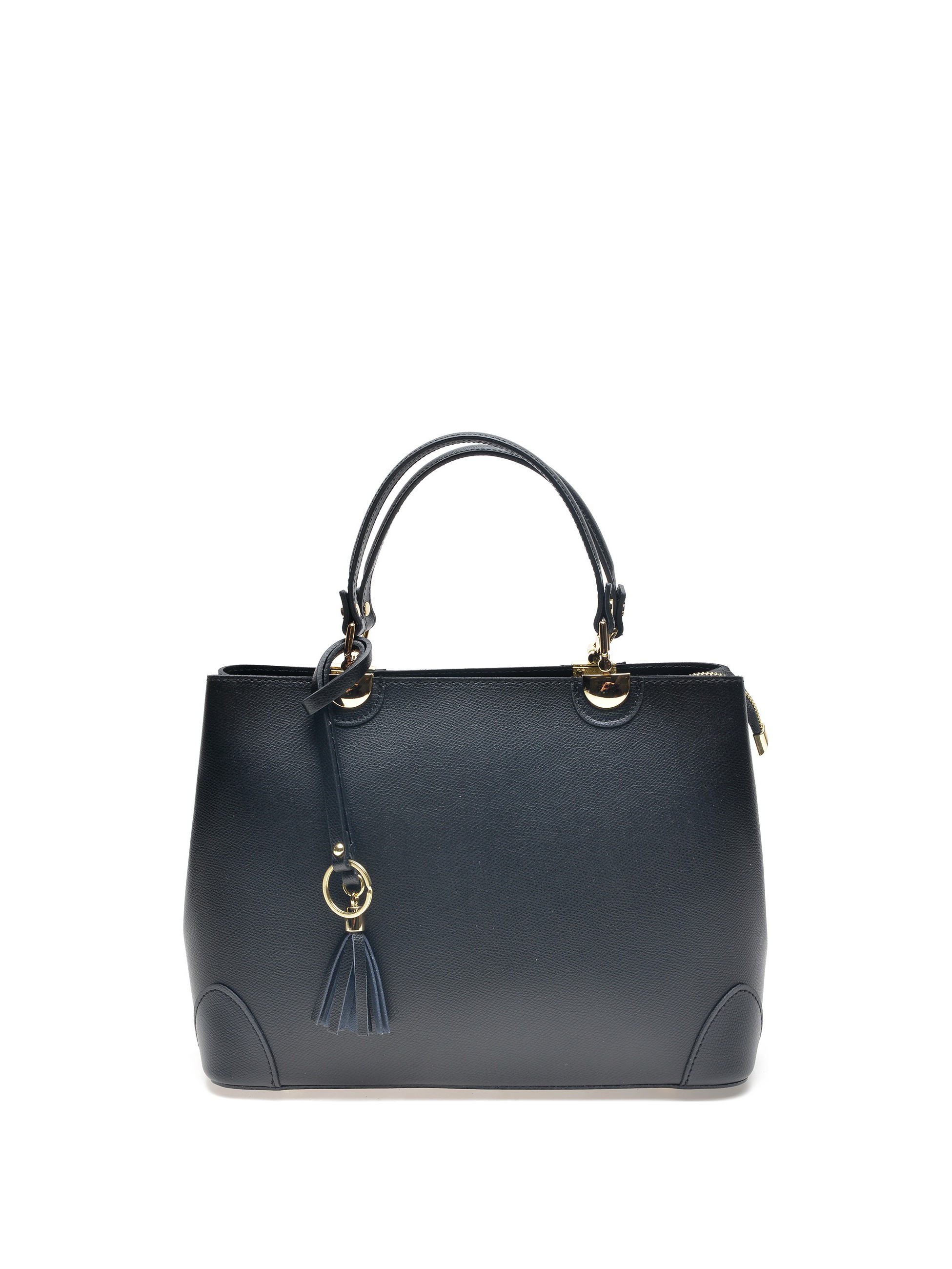 Isabella Rhea SS22 IR 462 Zwart Rundleer Tas