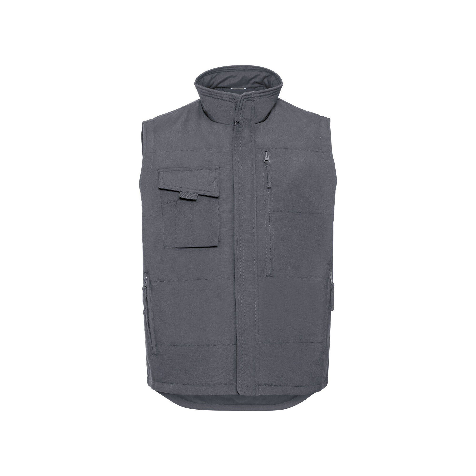 Russell Mens Heavy Duty Gilet (Convoy Grey)