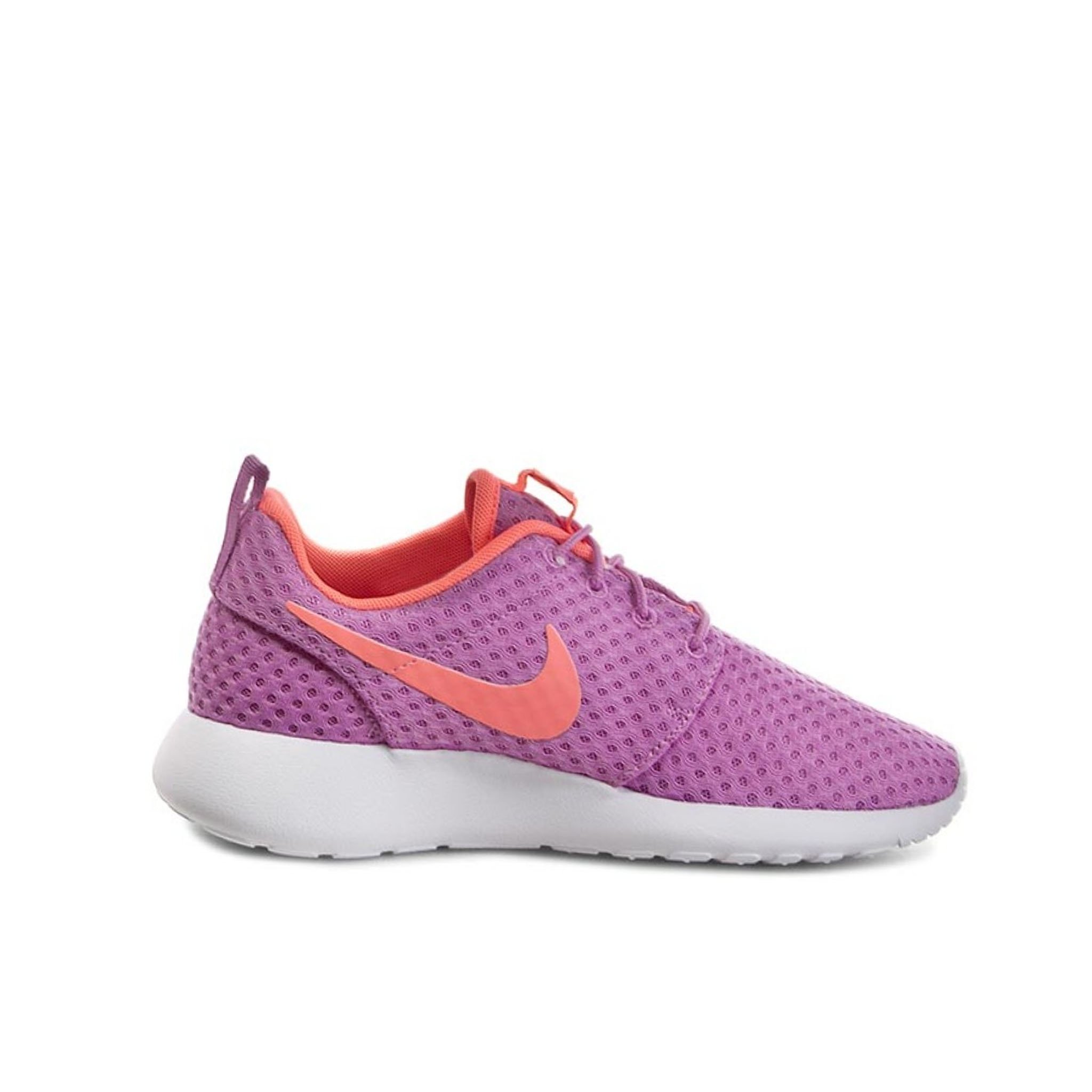 Nike Roshe One BR Lace Up Purple Synthetic Womens Trainers 724850 581