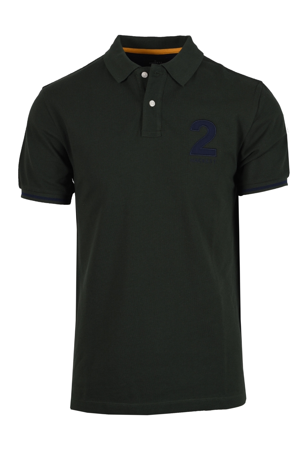 Hackett Heritage Number Polo Shirt Dark Green