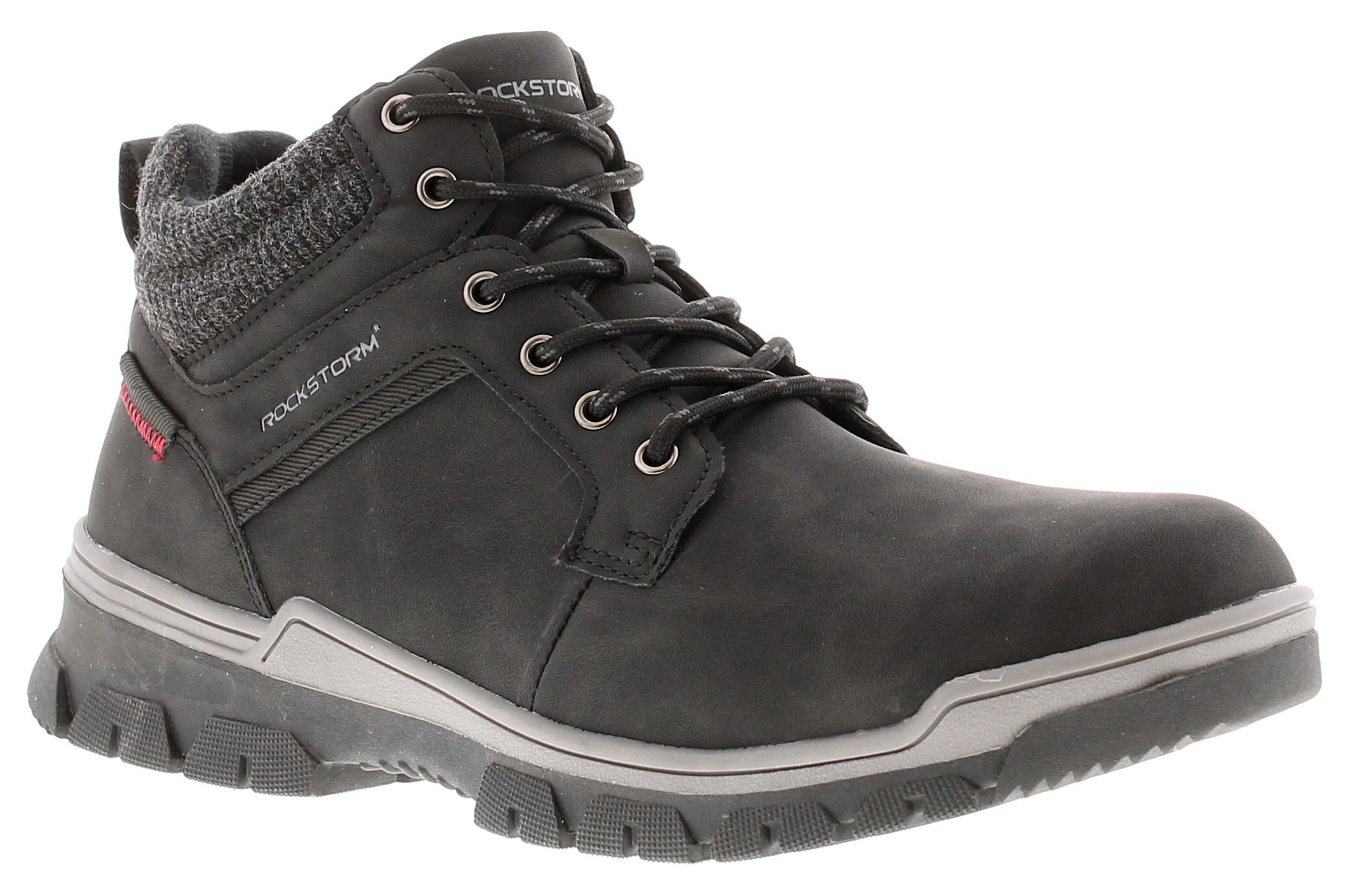 Rockstorm Mens Boots Bertie Lace up black