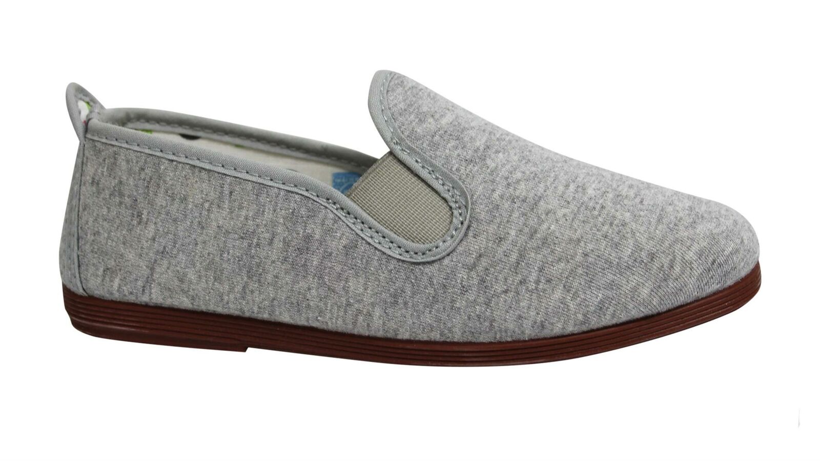 Flossy Pamplona Kids Grey Plimsolls
