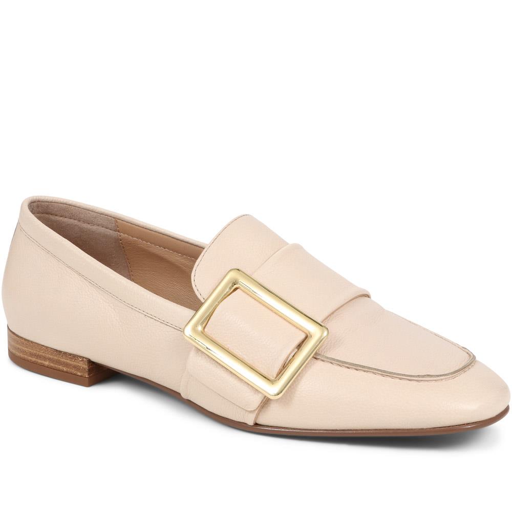 Jones Bootmaker Stefania Leather Slip-On Shoes