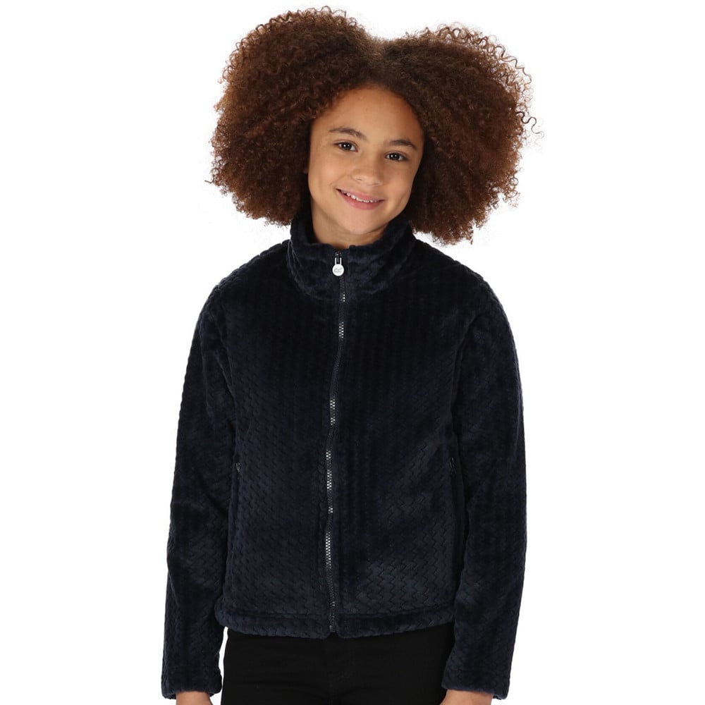 Regatta Girls Kallye Full Zip Fluffy Fleece Jacket