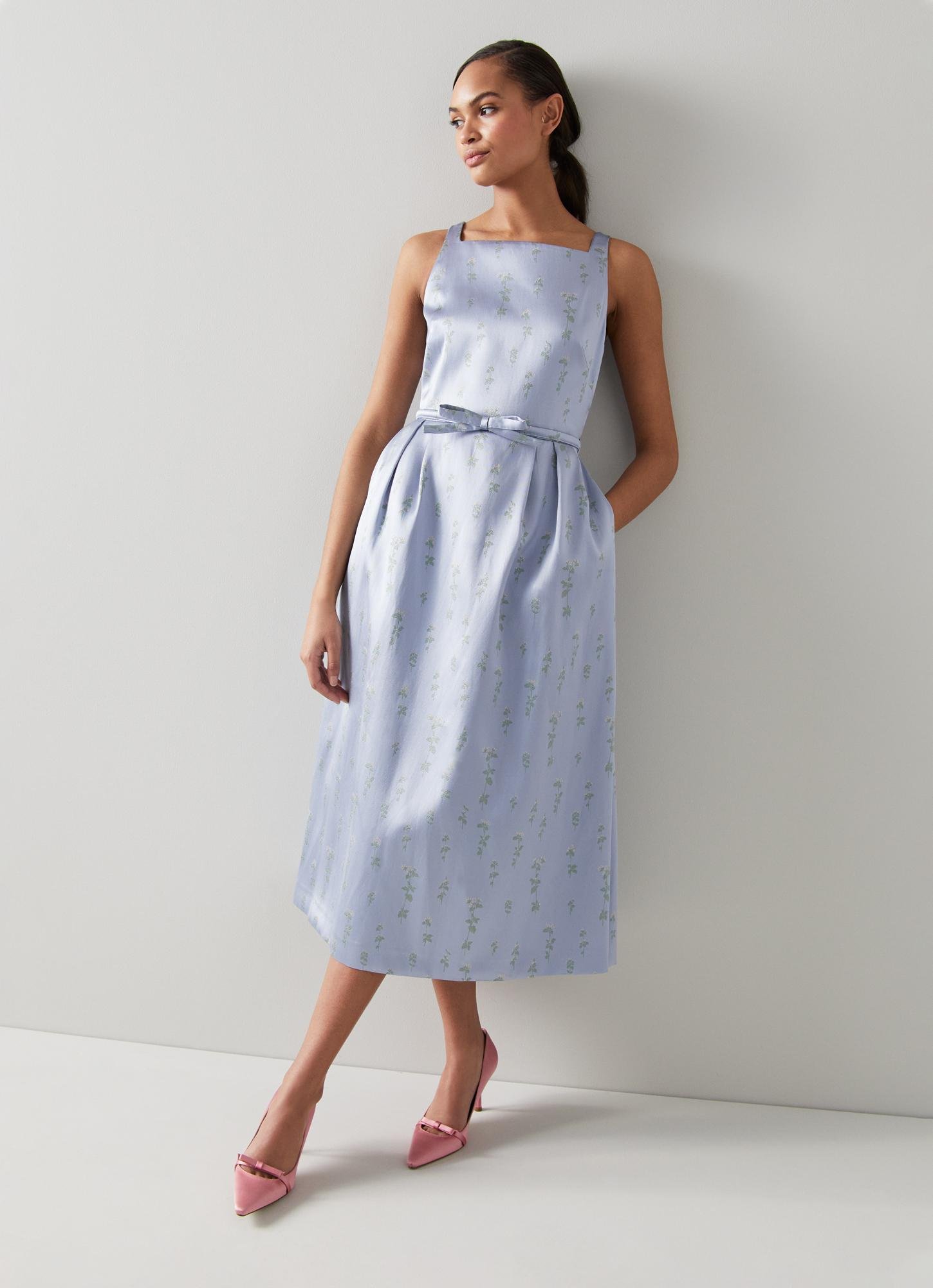 LK Bennett Rosalind Dresses, Hyacinth
