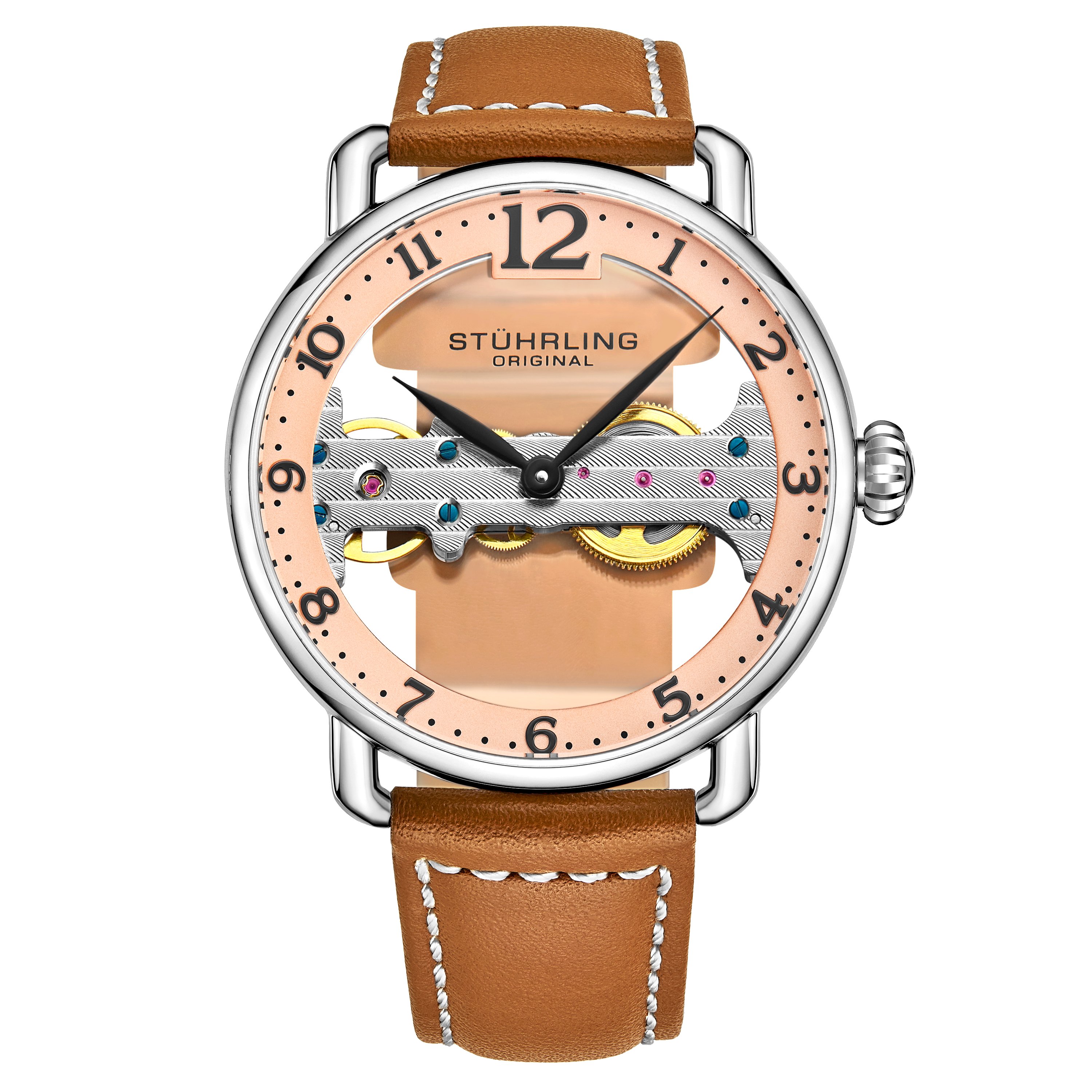 Light Brown Bridge Quartz 42mm