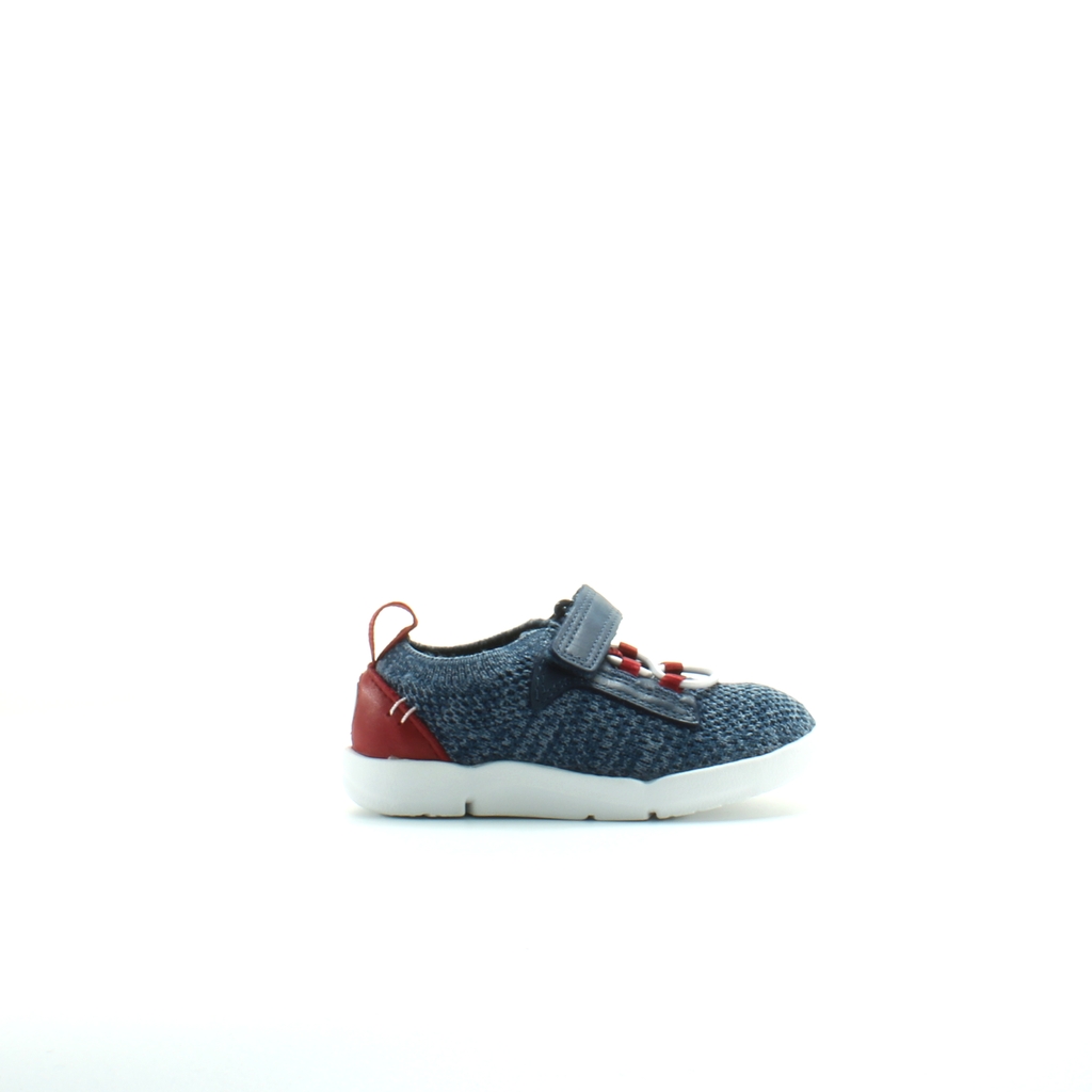 Clarks x Marvel Tri Kids Blue Trainers