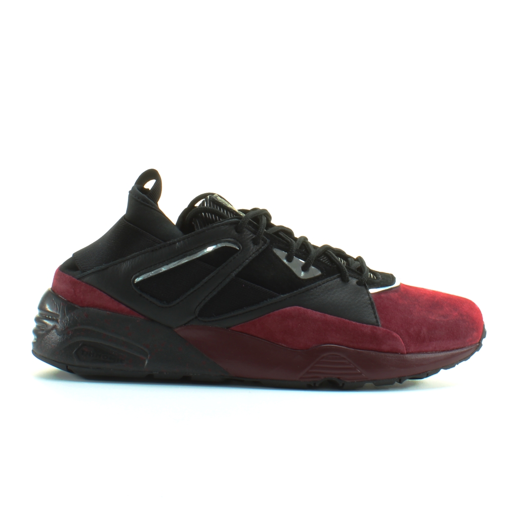 Puma Blaze Of Glory Halloween Red Suede Leather Mens Lace Up Trainers ...