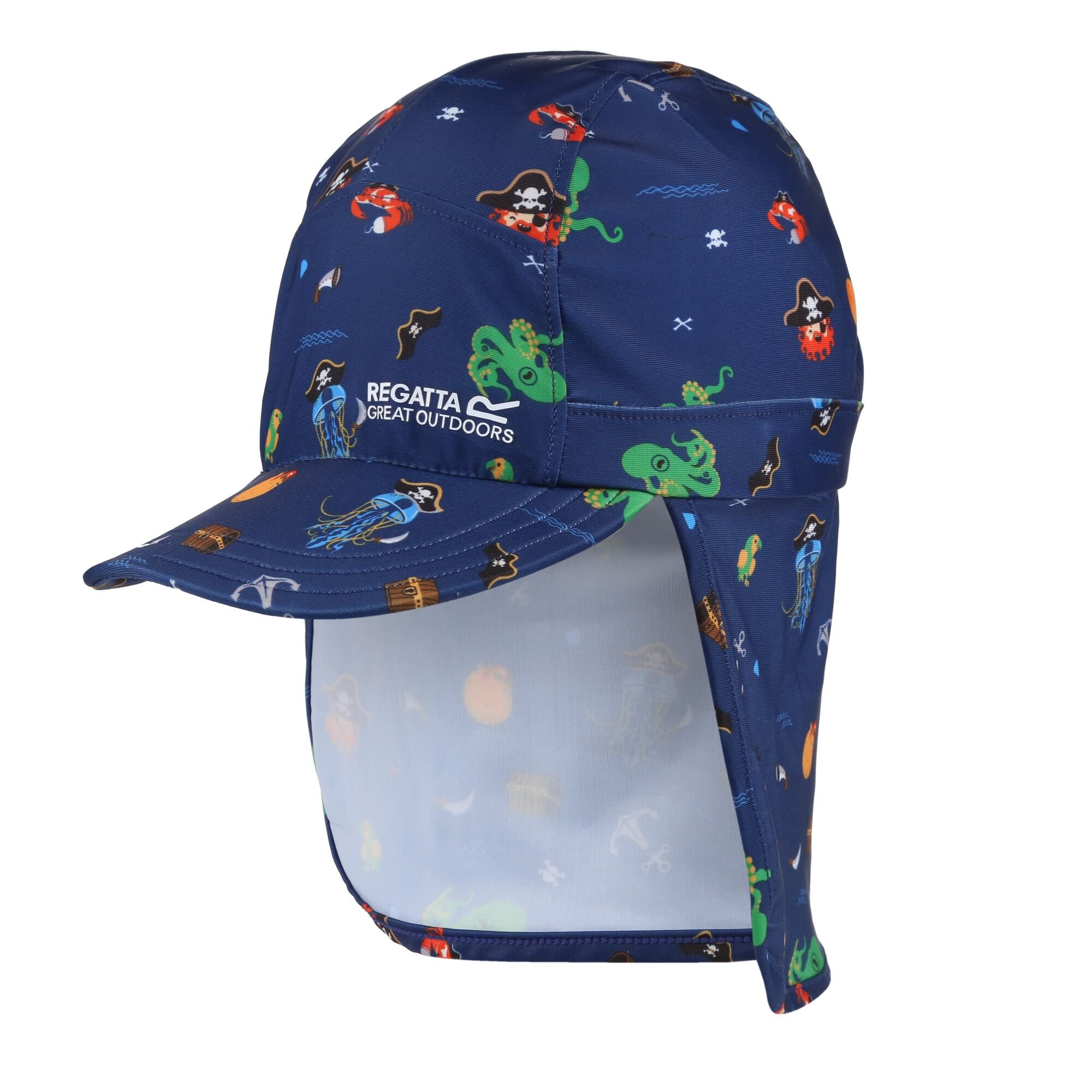 Regatta Great Outdoors Childrens/Kids Sun Protection Cap (New Royal)