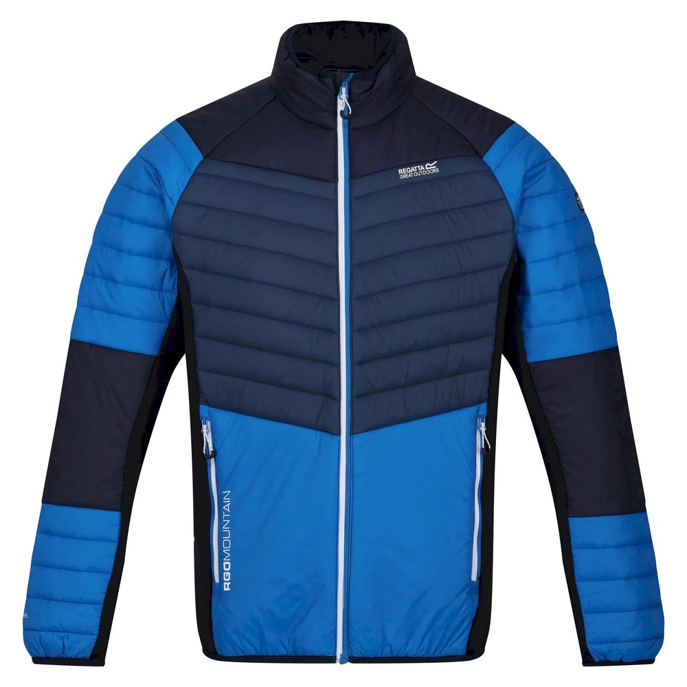 Regatta Mens Halton VI Soft Shell Jacket (Admiral Blue/Sky Diver Blue)