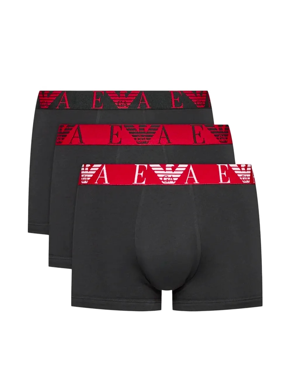 Emporio Armani Herren Boxer Pack x3 Eagle GA