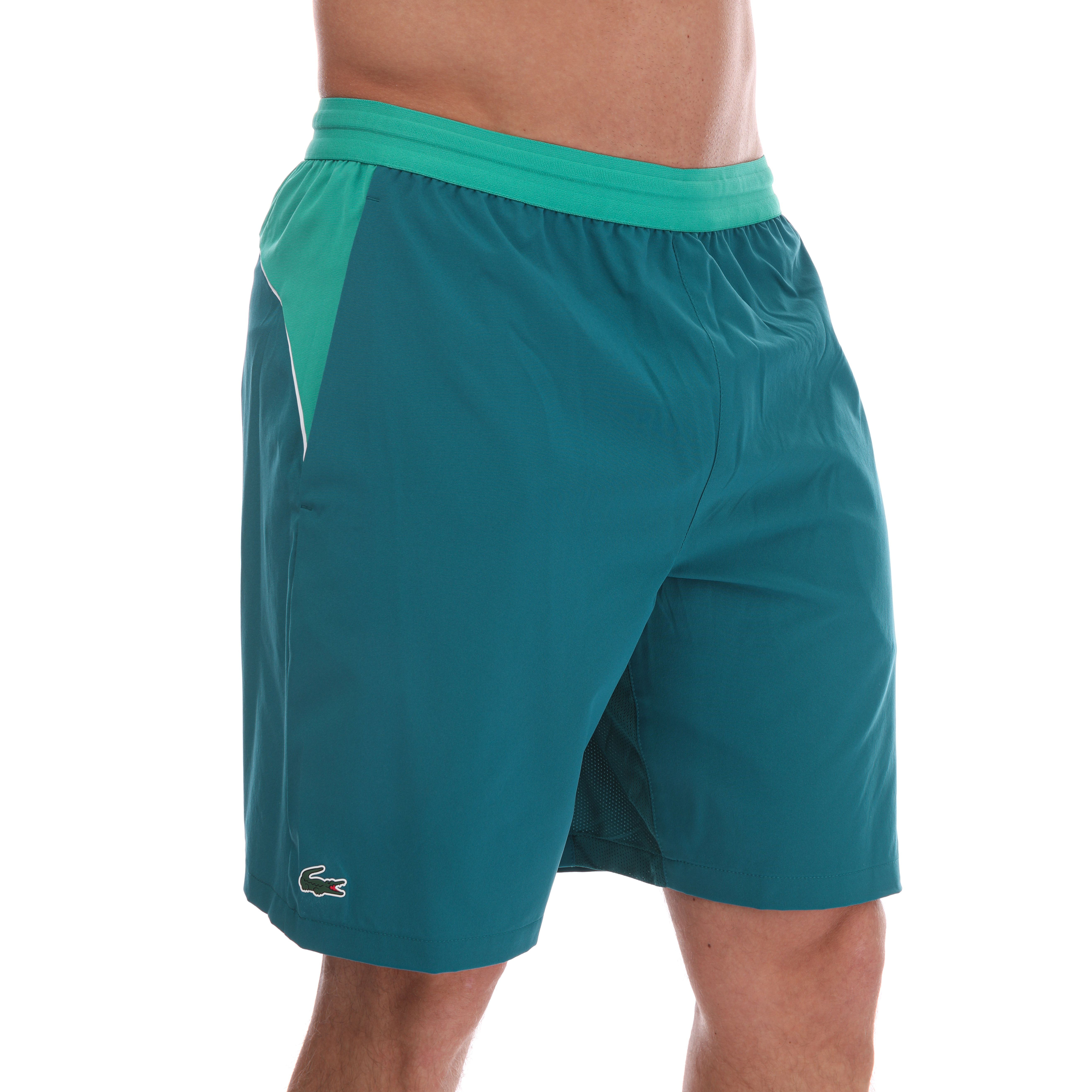 Men's Lacoste Novak Djokovic Tennis Short in Green