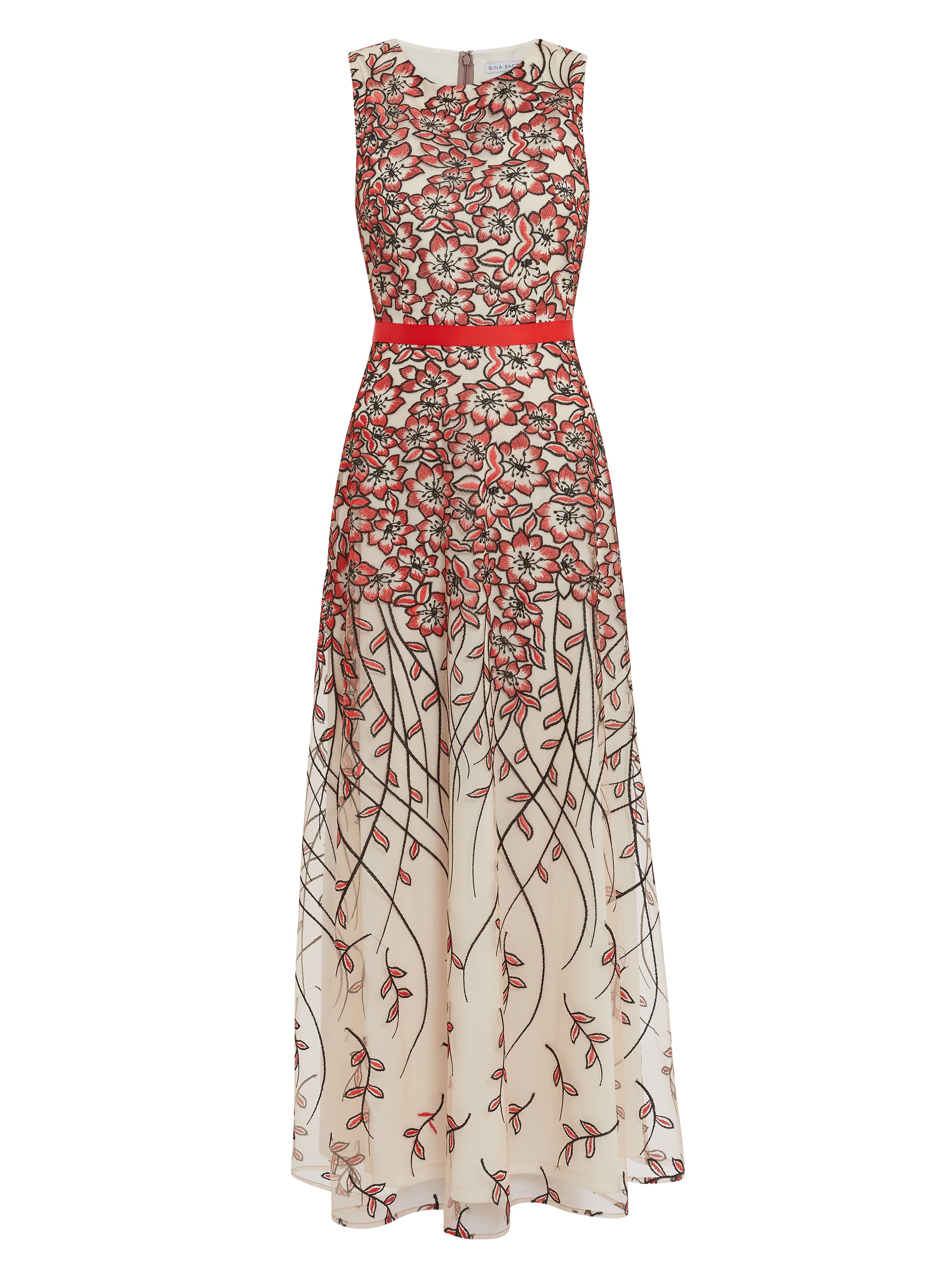 Griet Embroidered Maxi Dress