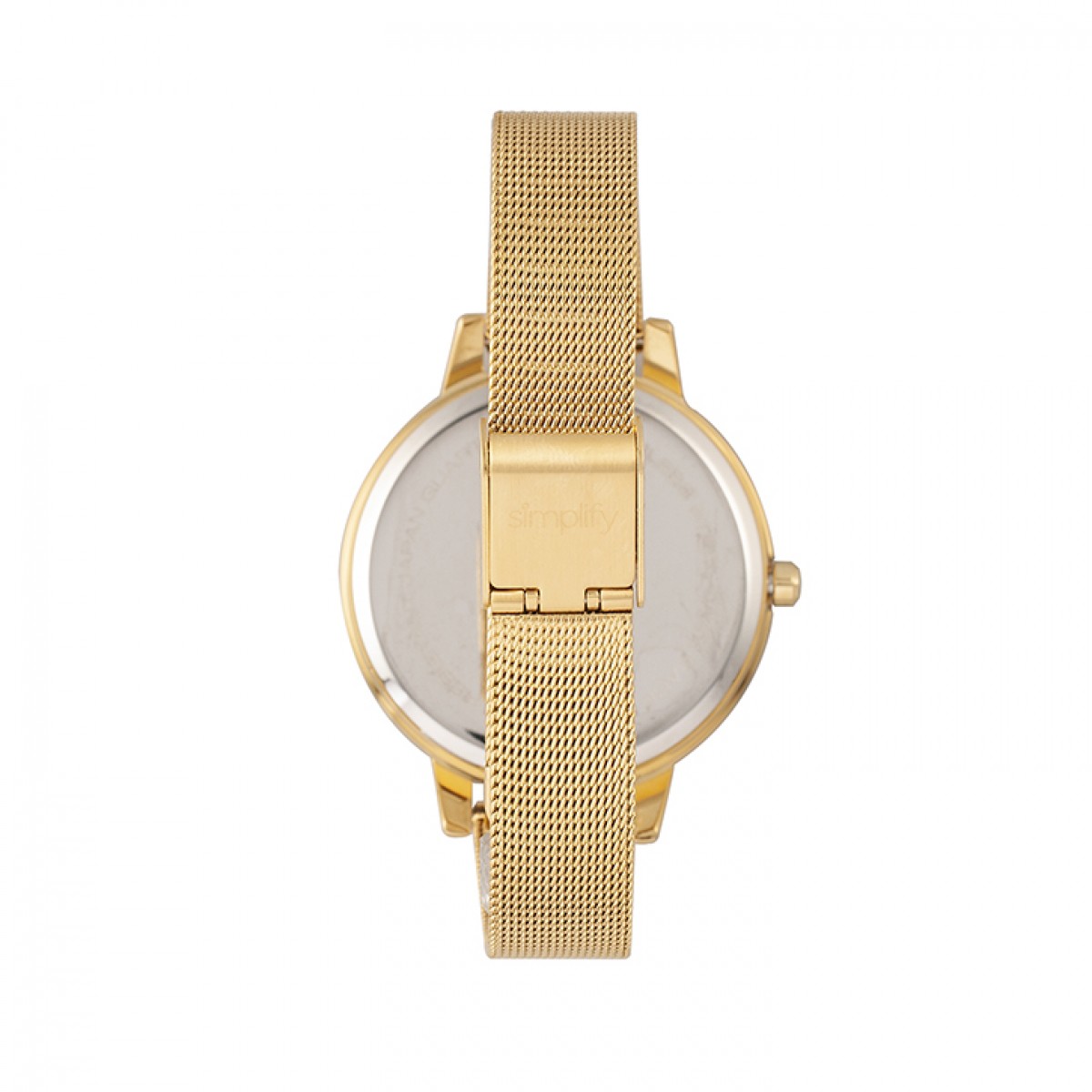 Vereenvoudig het 5800 mesh armbandhorloge