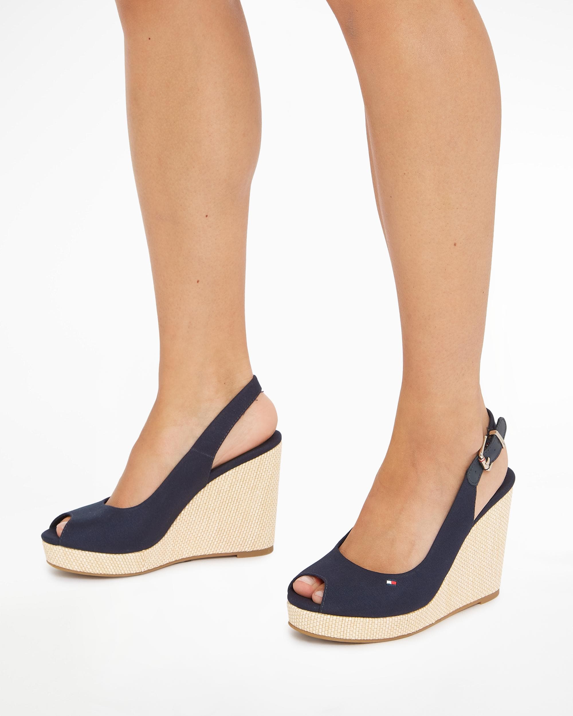 Tommy Hilfiger Iconic Elena Sling Back Wedge