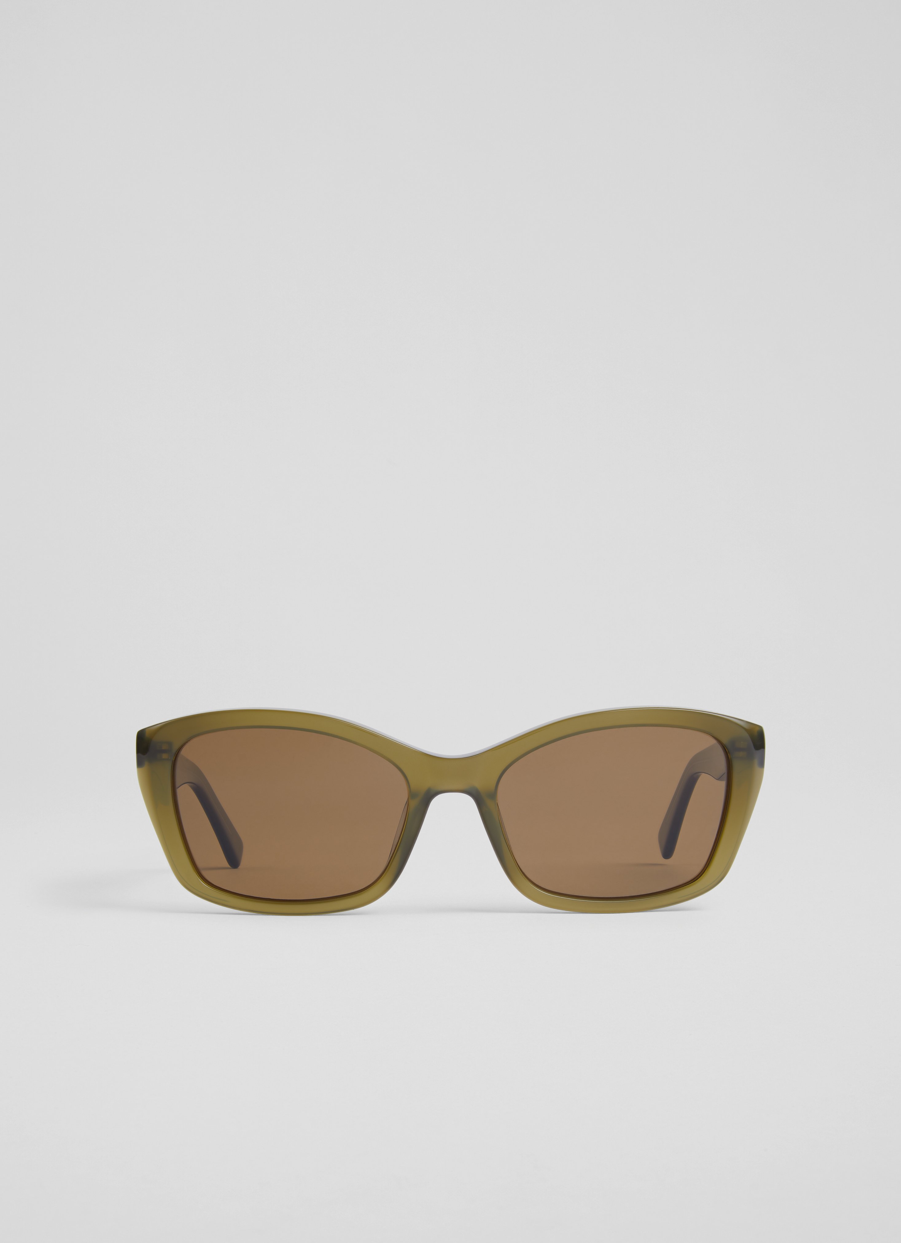 LK Bennett Celeste Sunglasses, Green