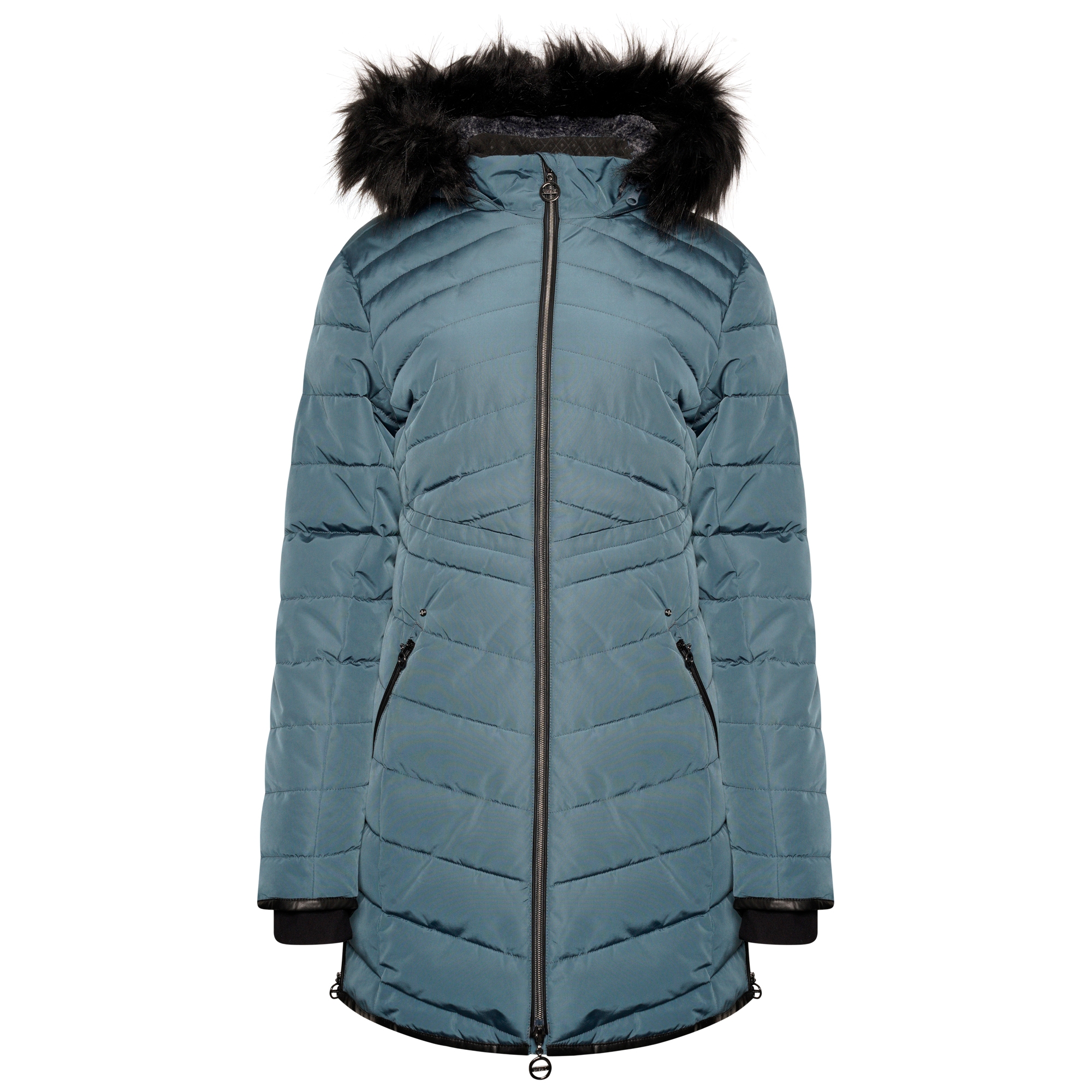 Dare 2B Womens/Ladies Striking III Long Length Padded Jacket (Orion ...