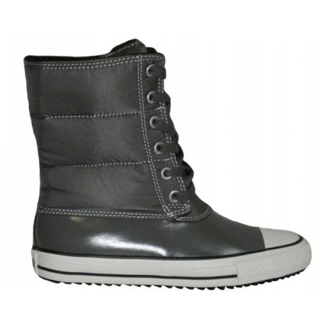 Botas grises de las mujeres con granizina del granos Converse