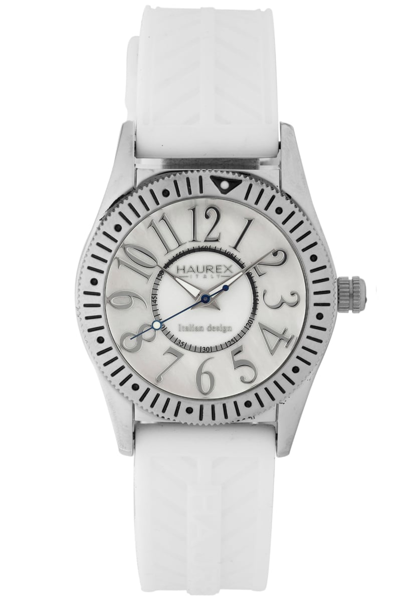 Haurex Italy: Womens Promise White Watch