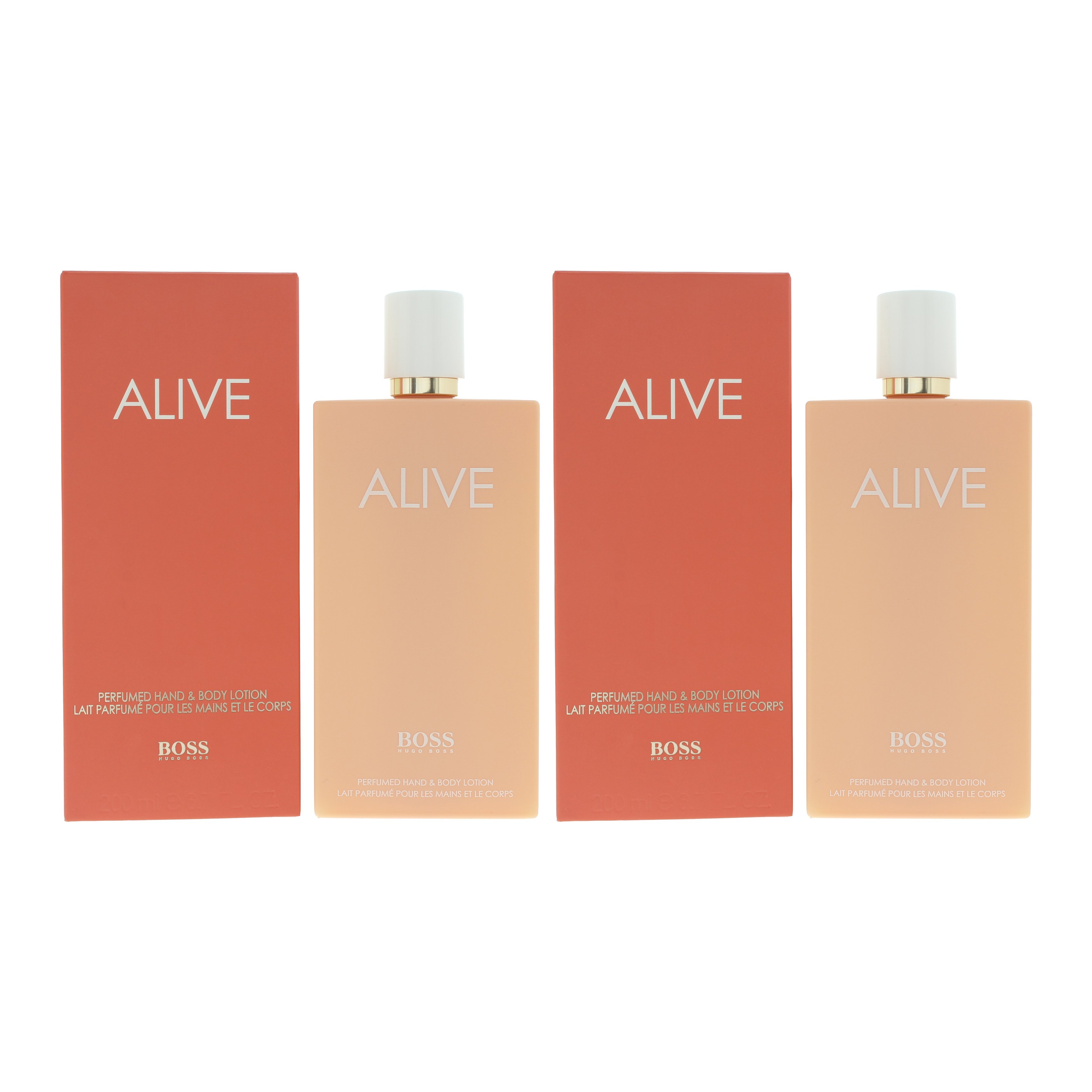 Hugo Boss Alive Body Lotion 200ml x 2