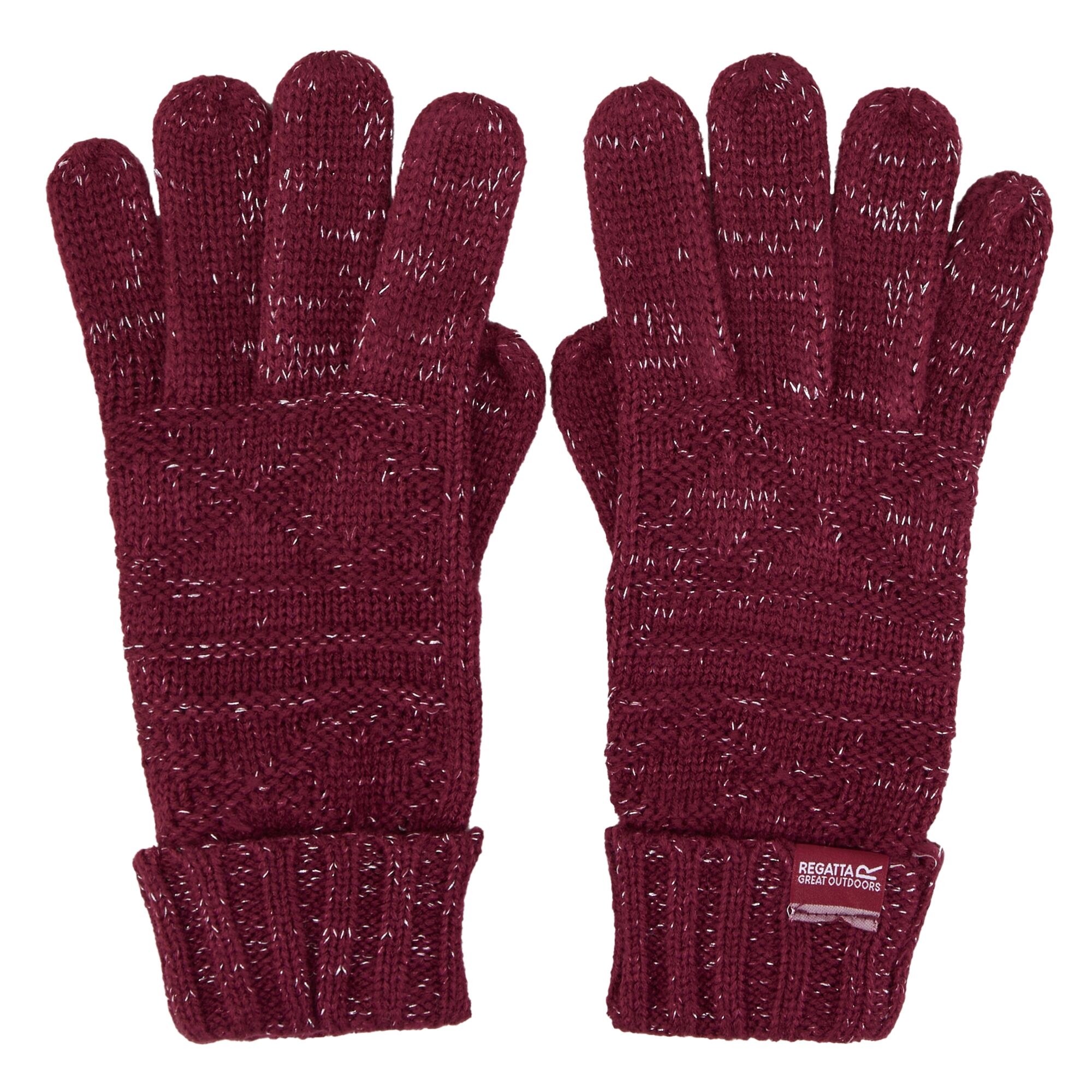 Regatta Womens/Ladies Multimix V Gloves (Rumba Red)