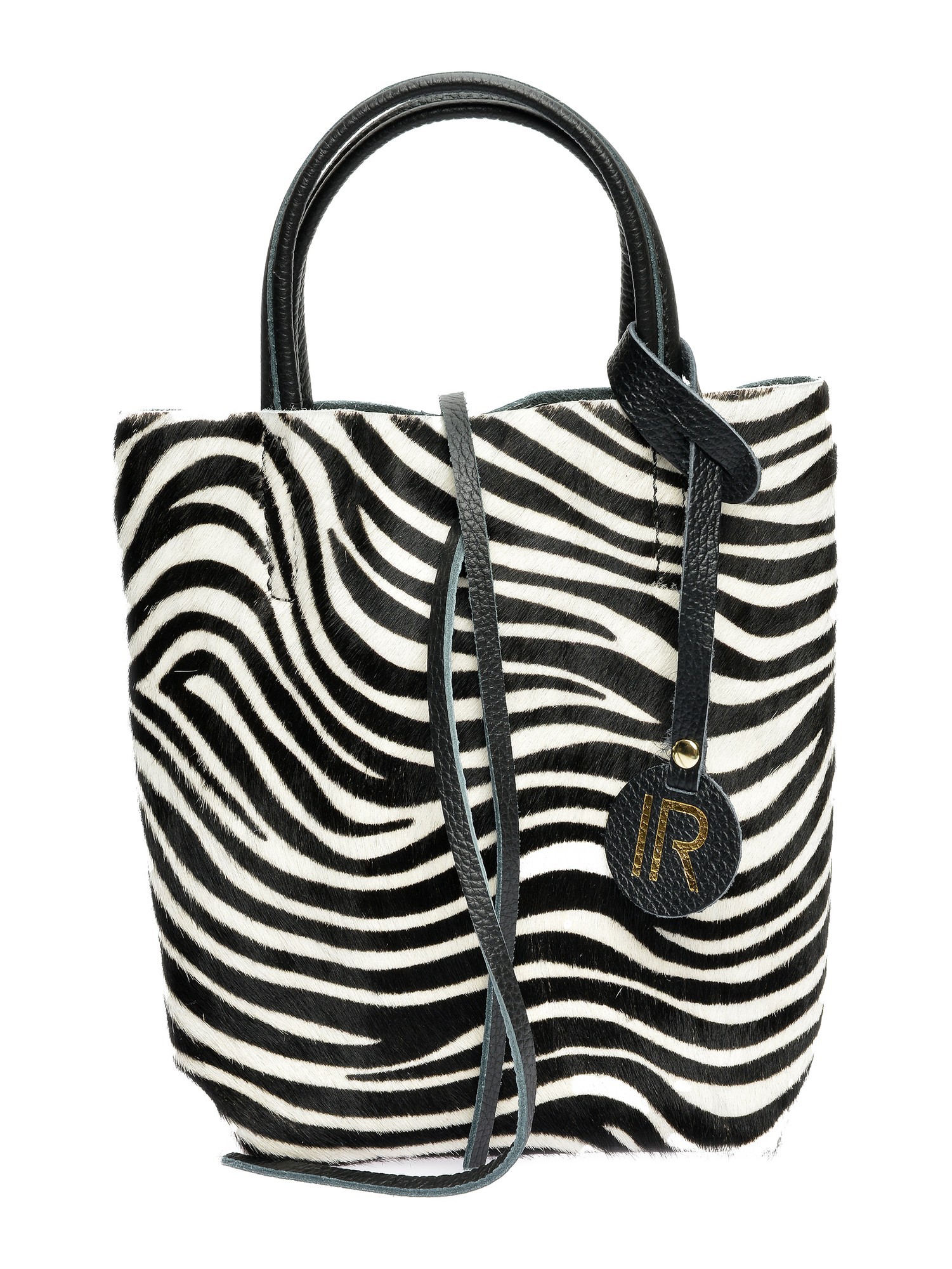 Isabella Rhea Tweekleurig Rundleer Tas