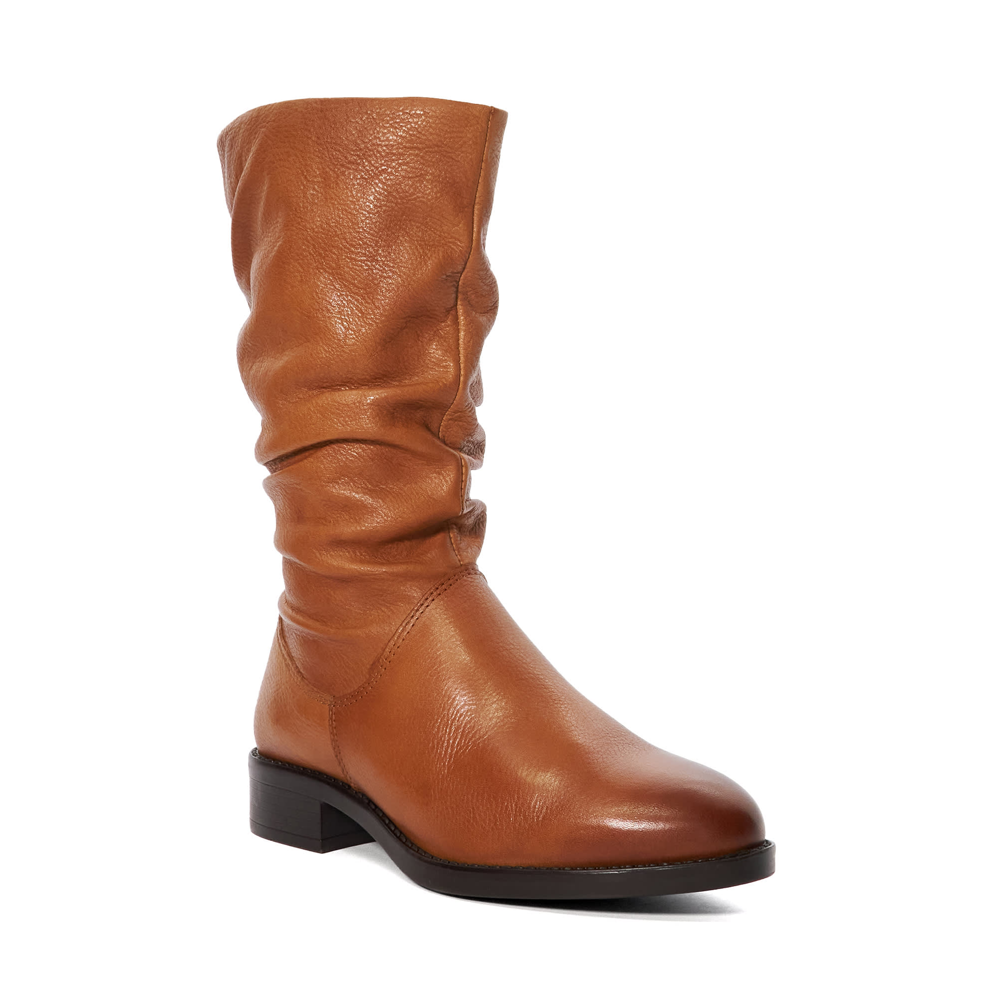 Dune Ladies Tyling - Ruched Calf Boots