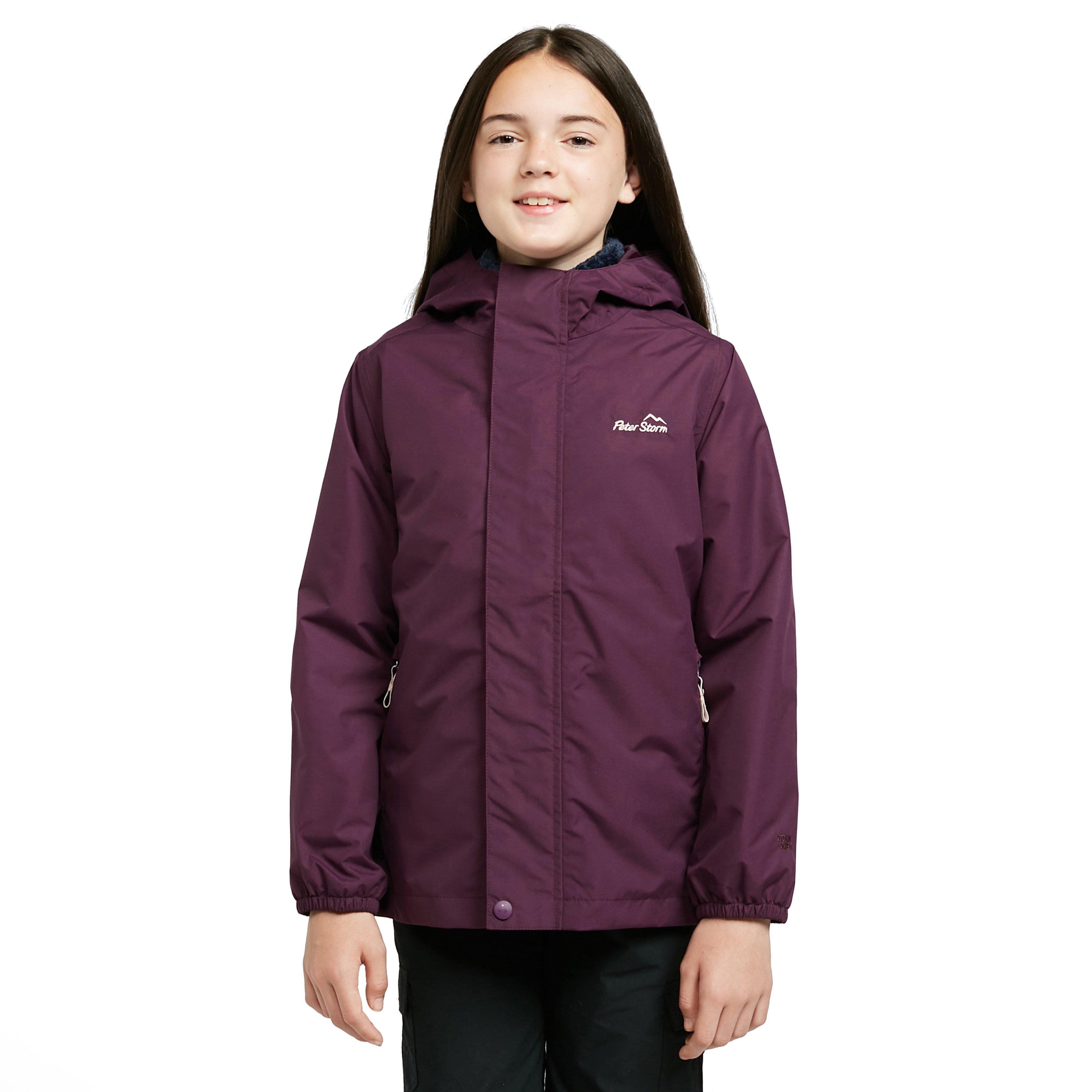 Peter Storm Kids' Everyday Waterproof Jacket with Fixed Hood, Children ...