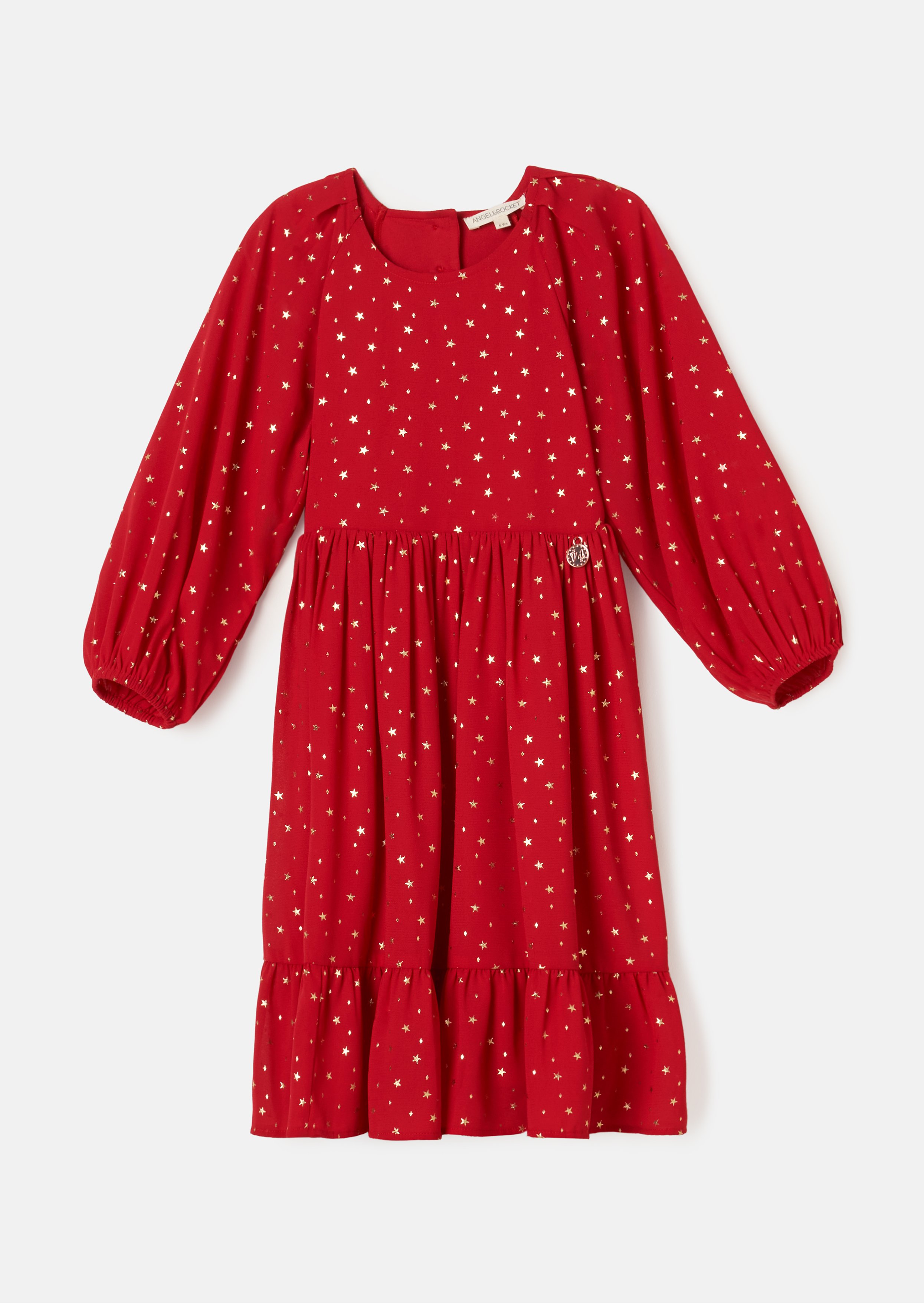 Ada Red Star Party Dress