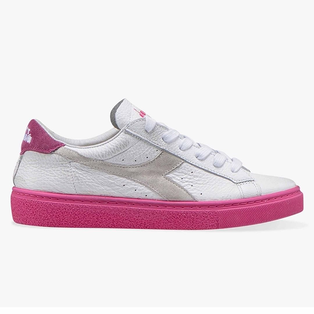 Diadora Montecarlo H Color Block Ita Womens White Trainers