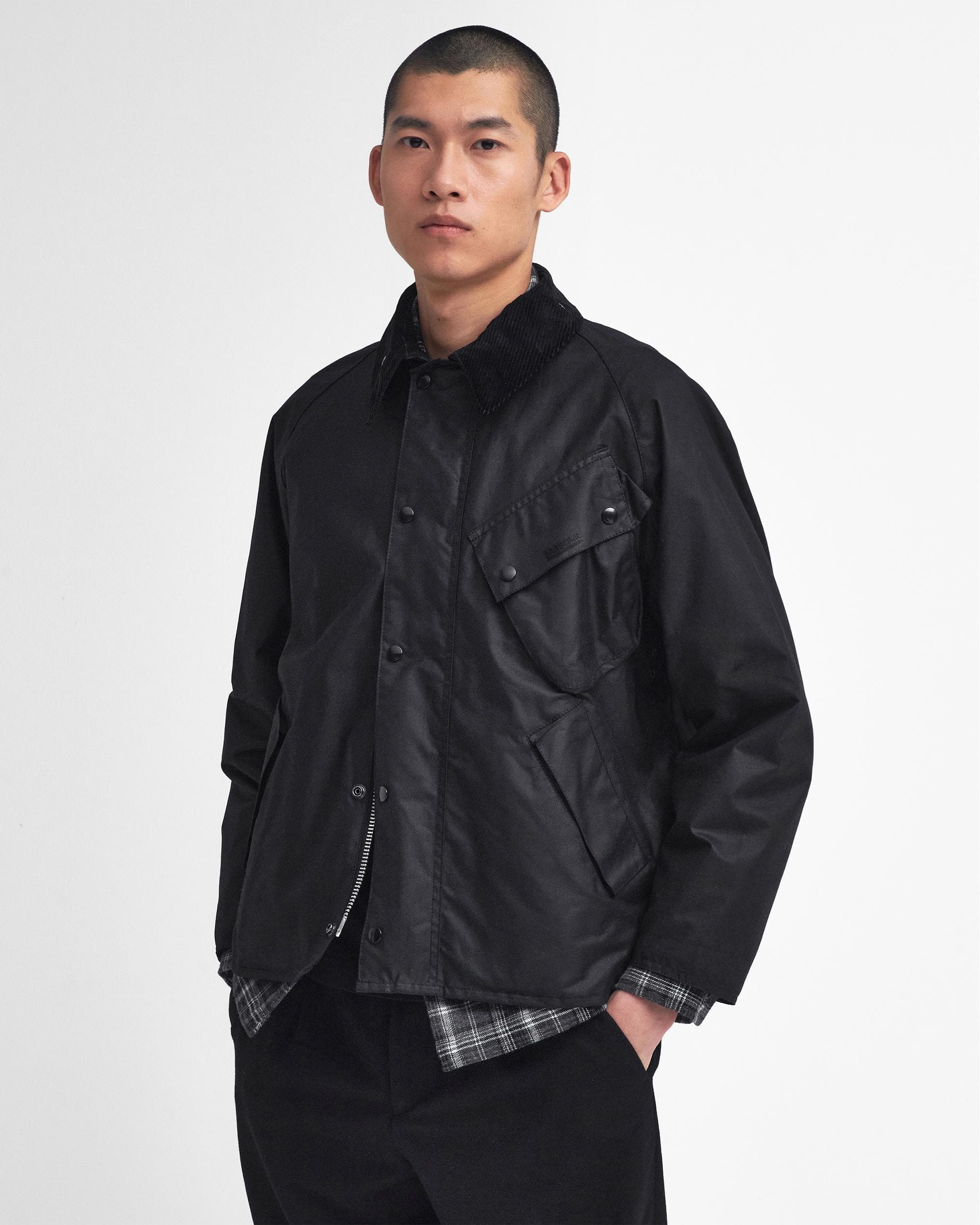 Barbour International A7 Pacemaster Mens Wax Jacket
