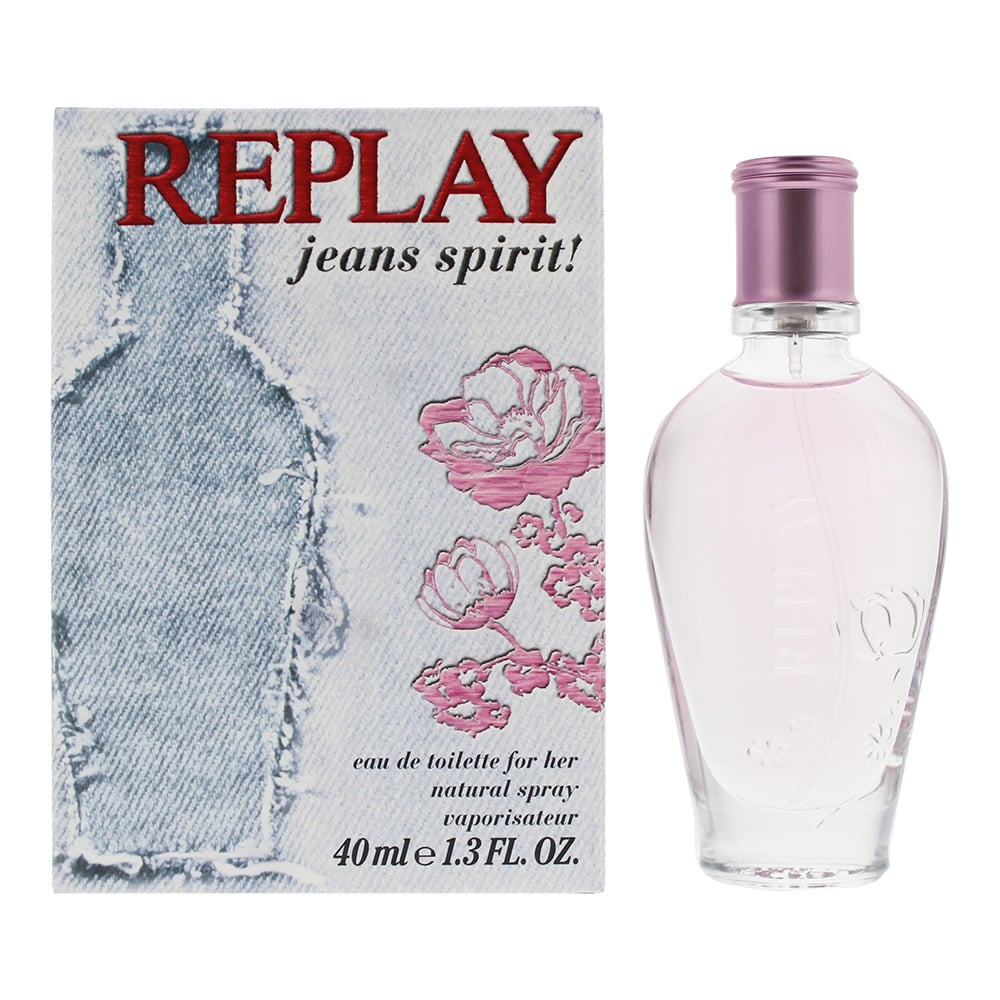 Replay Jeans Spirit! For Her Eau de Toilette 40ml Spray