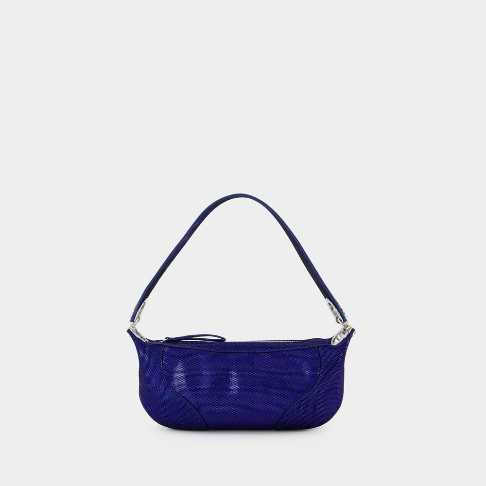 By Far Bolso Hobo Mini Amira - - Piel - Azul