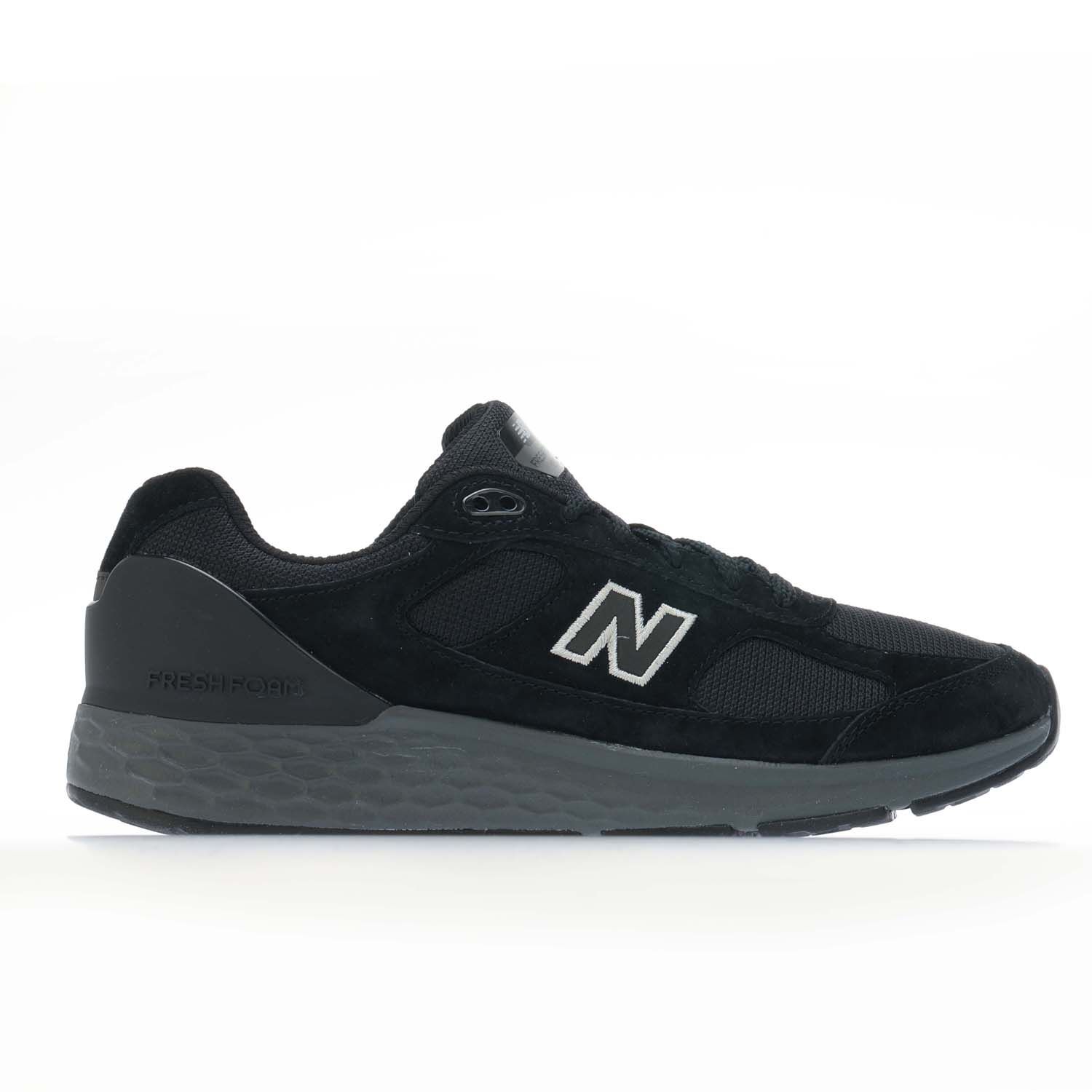 Men's New Balance Fresh Foam 1880 Walking Shoes 2E Width in Black