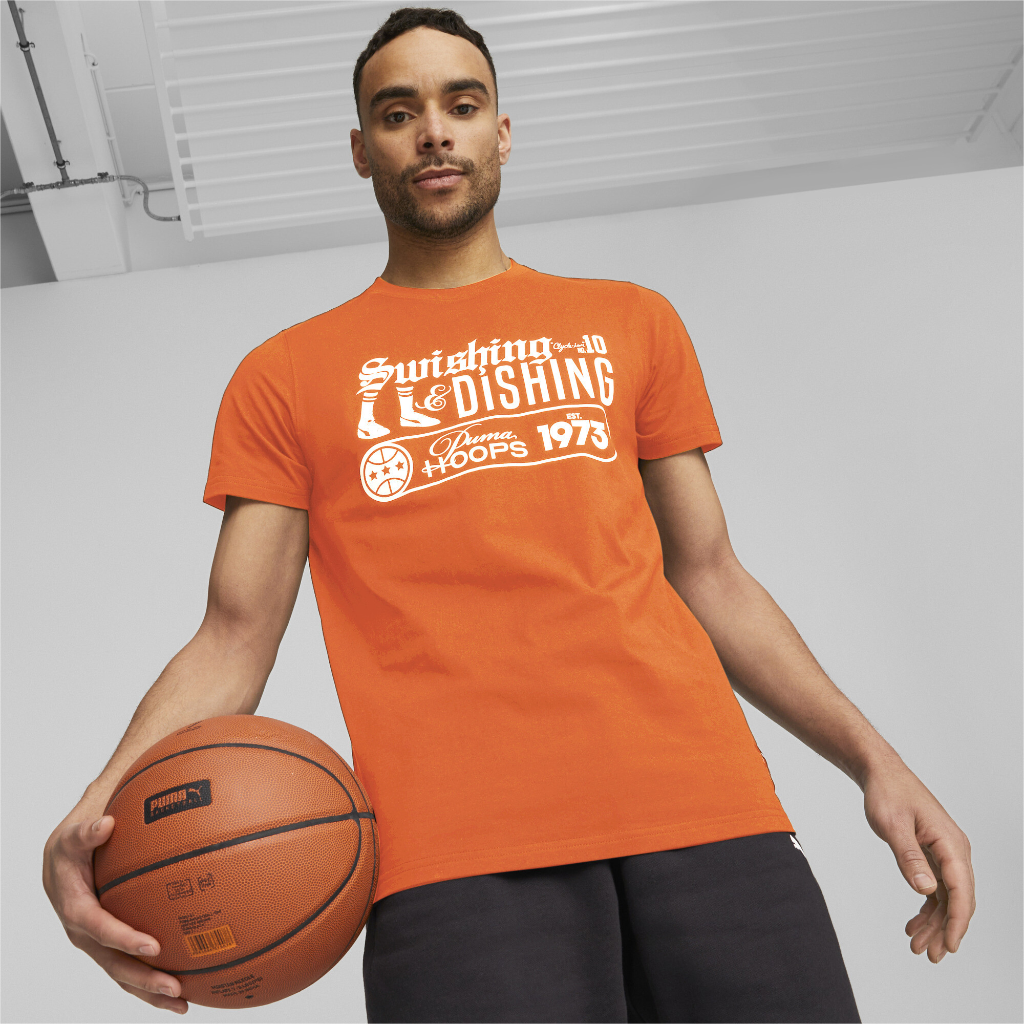 PUMA Mens Clyde Closet Basketball T-Shirt