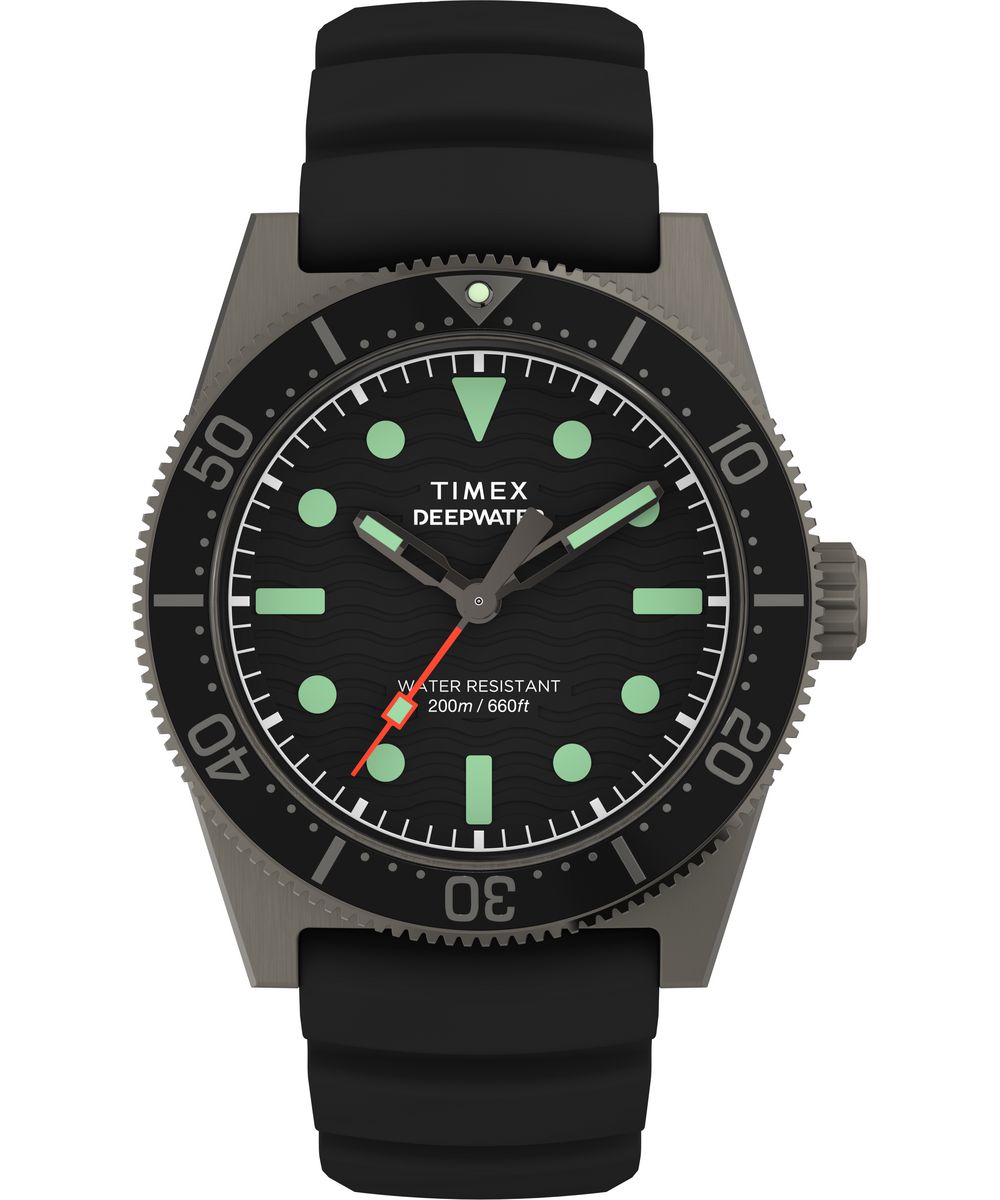 Timex Deep Water Reef Herren Schwarz Uhr TW2W74700
