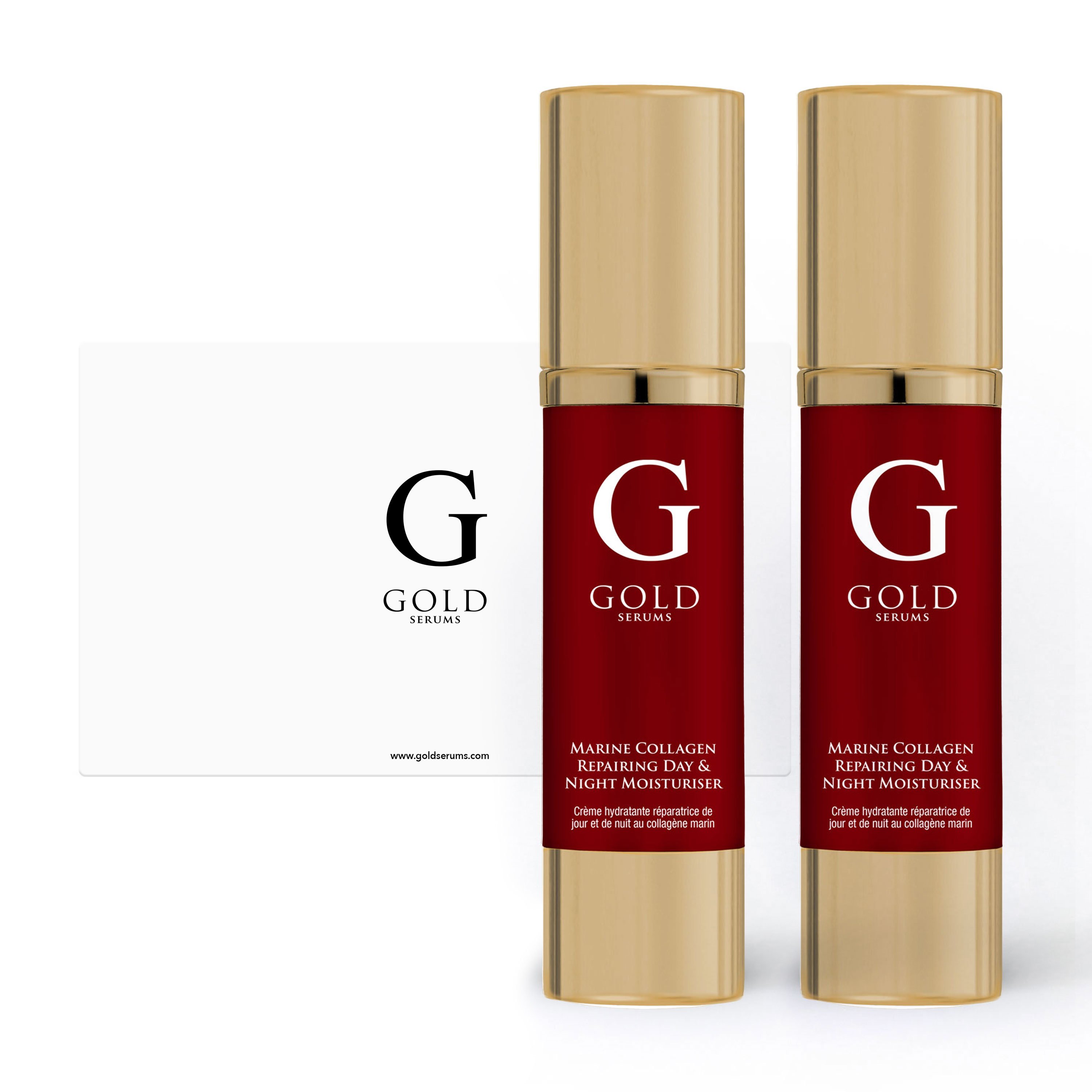 Gold Serums Marine Collagen Gift Set (50ml & 50ml)