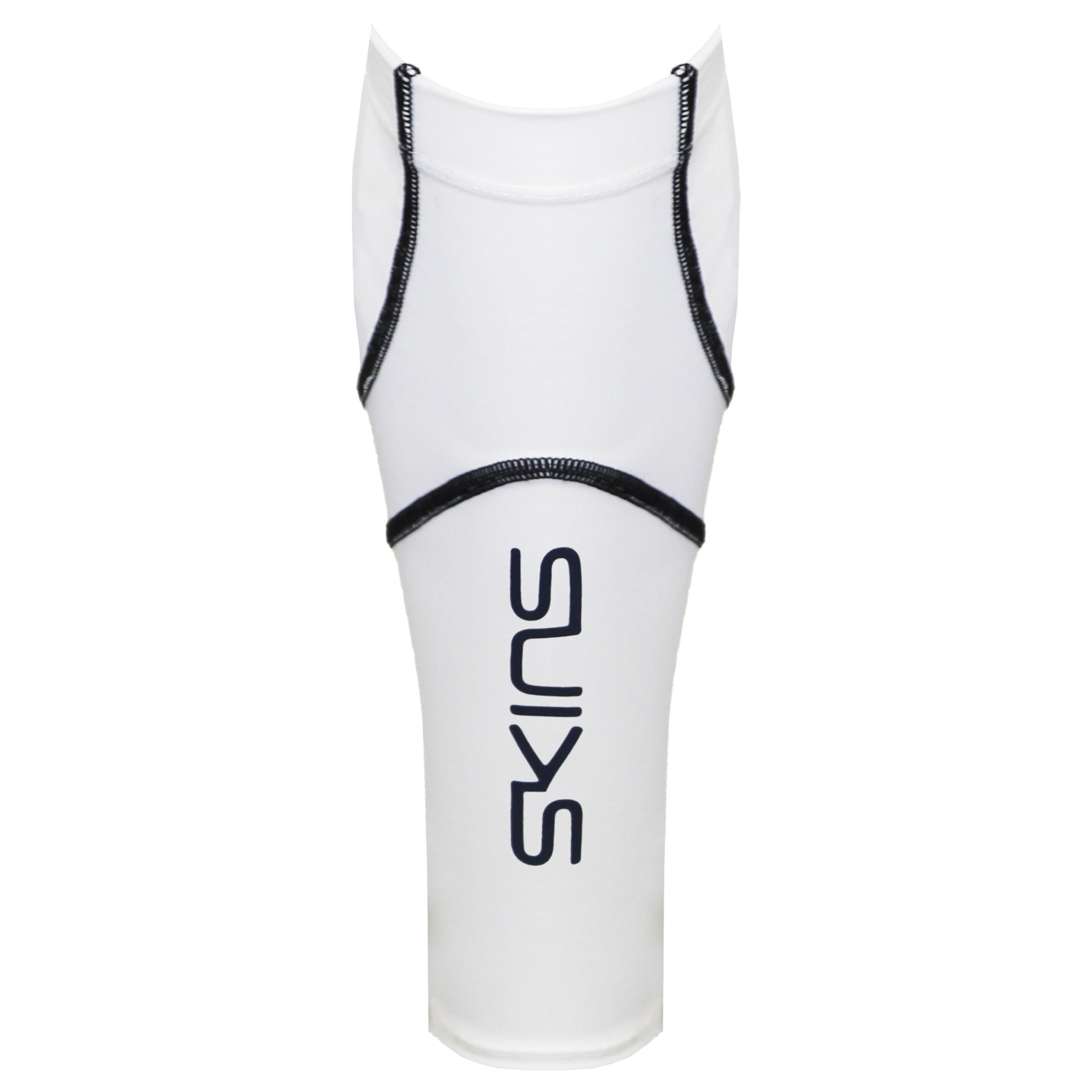 Skins Essentials Mens White Compression Calf Tights MX