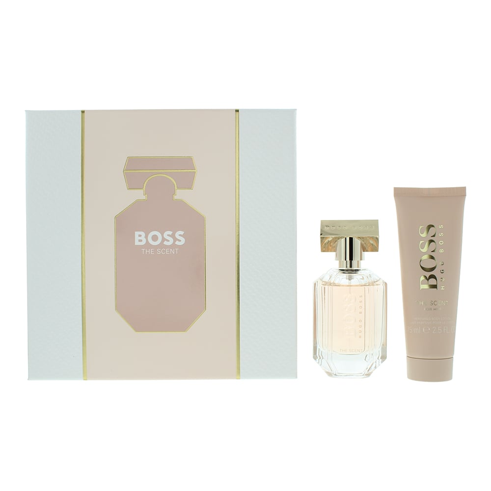 Hugo Boss The Scent For Her Eau De Parfum 50ml + Body Lotion 75ml