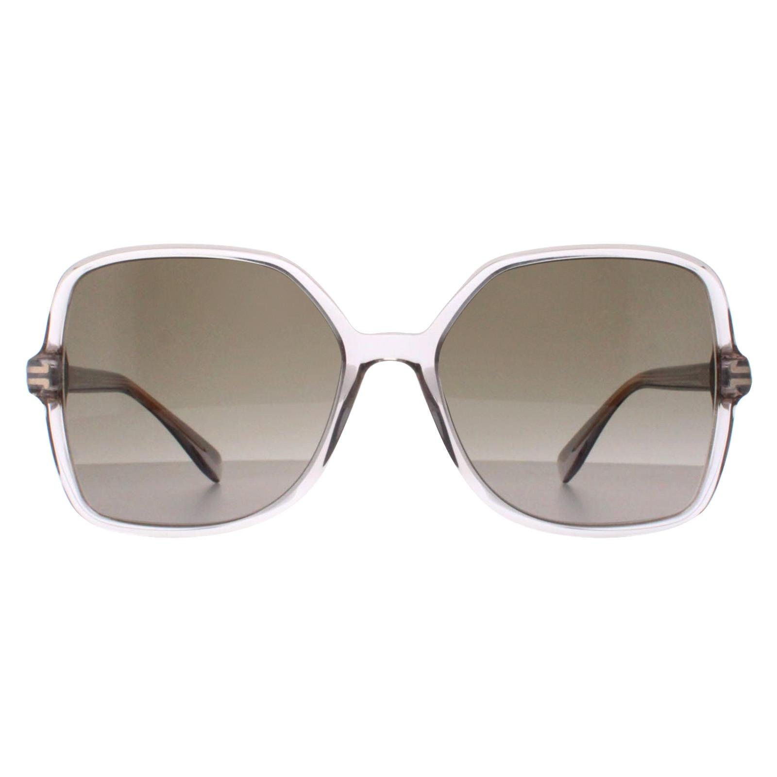 Marc Jacobs Square Womens Grey Beige Brown Gradient MJ 1105/S