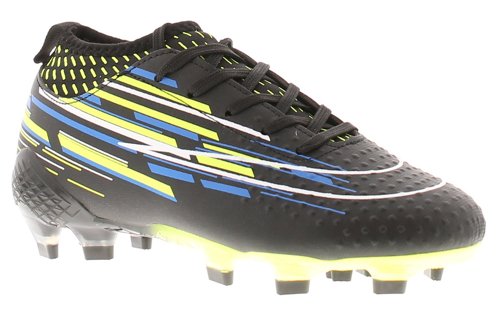 Turf 90 Boys Trainers Football Astro Turf Boots Scott FG Lace Up black