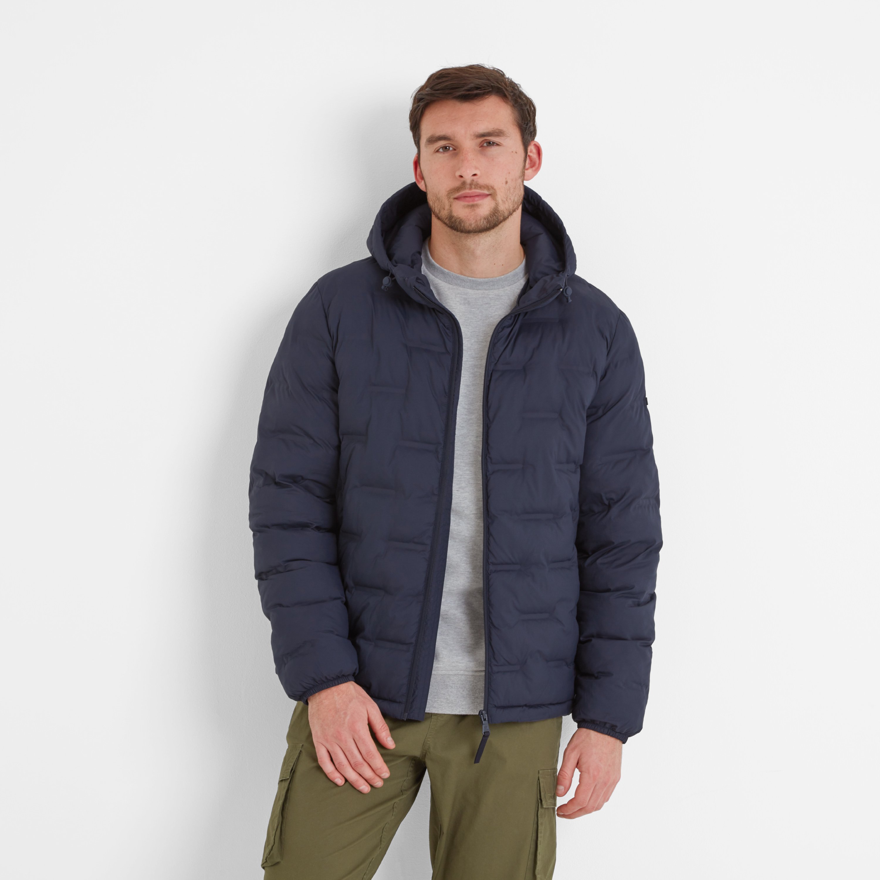 Fender Mens Padded Jacket - Dark Indigo
